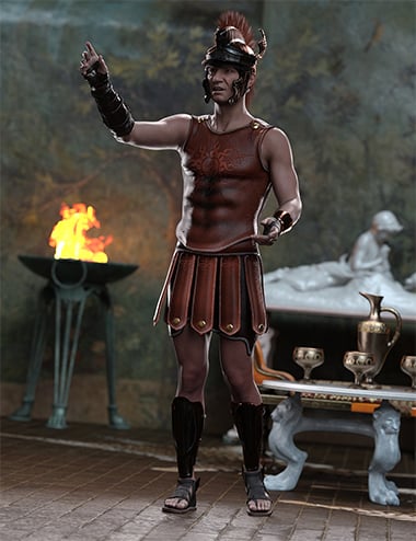 Julius Maximus Poses for Julius 9 | Daz 3D