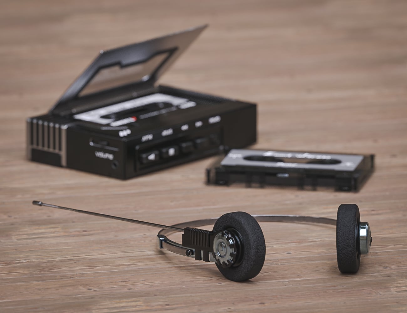OR3D 90's Portable Tape Player | Daz 3D