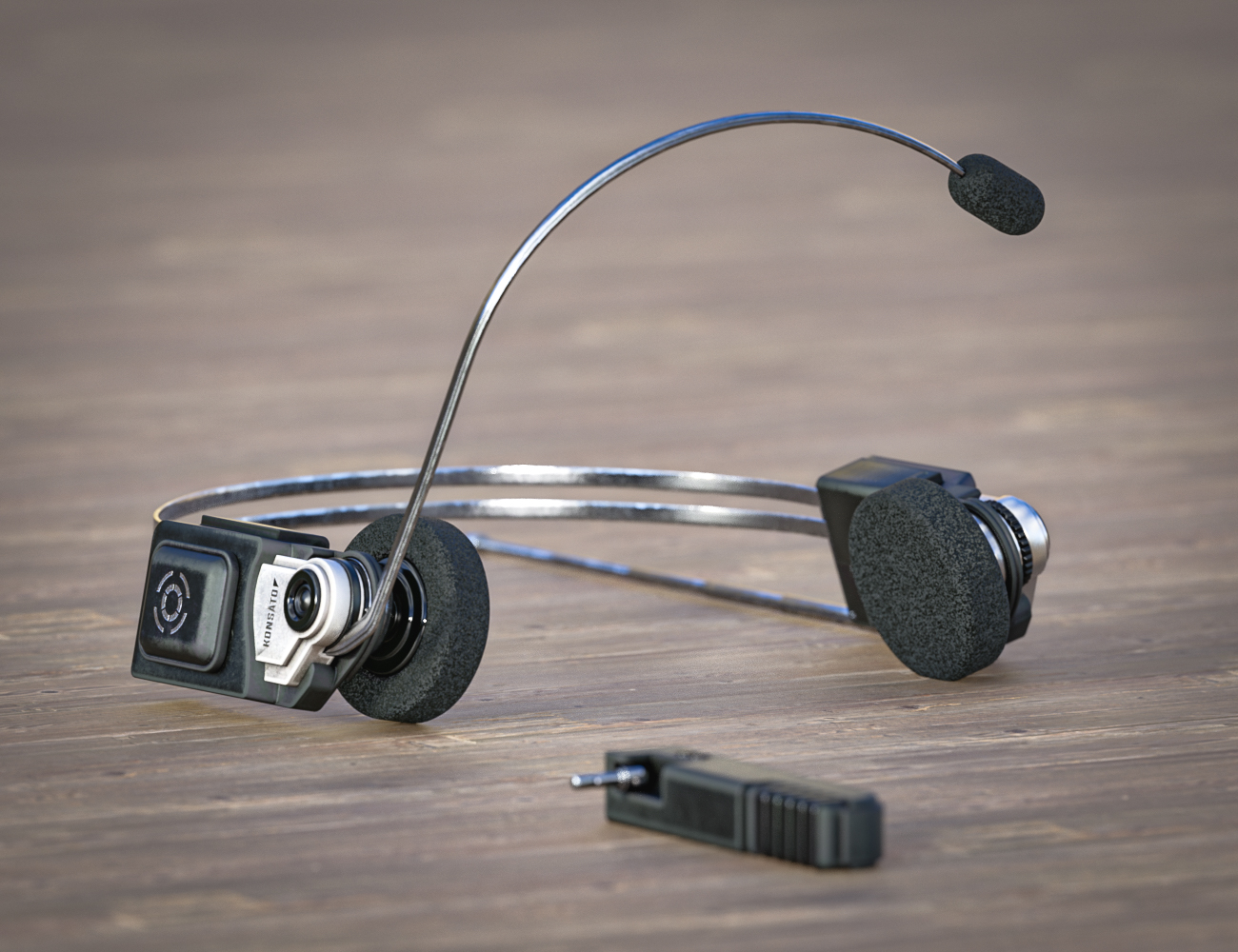 OR3D 90's Retro Headphone | Daz 3D