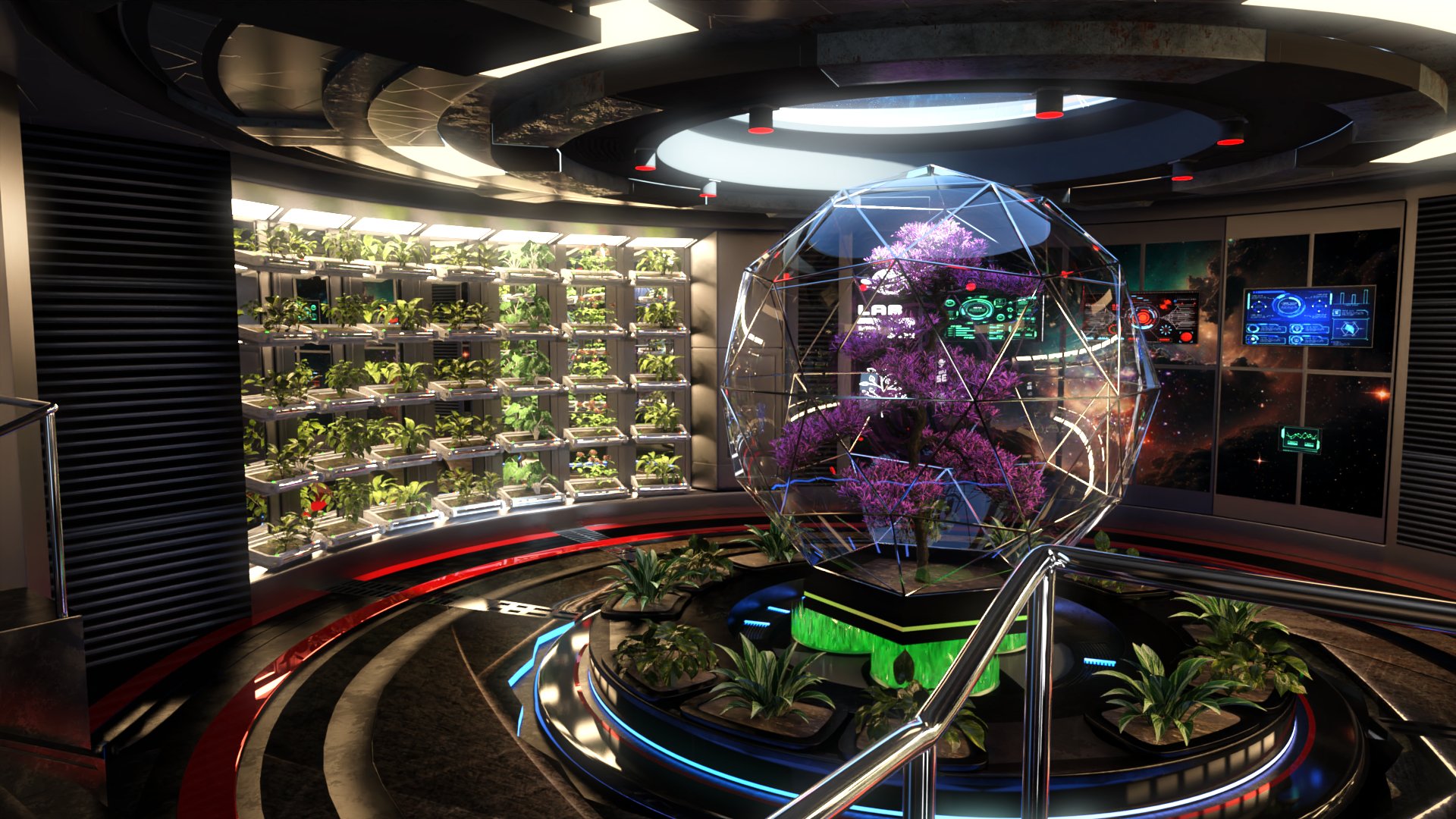 Botanic Space Lab | Daz 3D