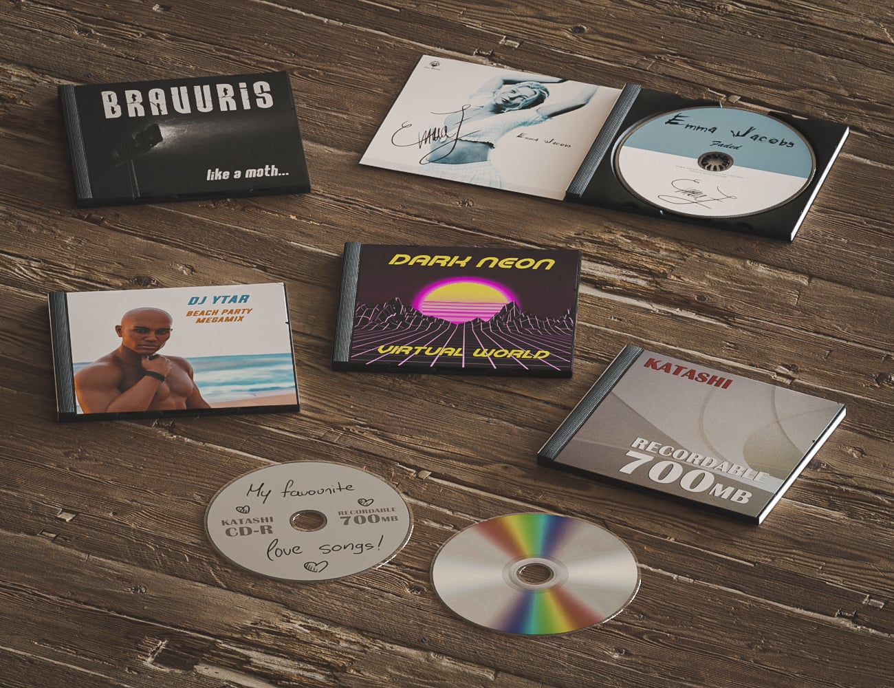 OR3D 90's Portable CD Player | Daz 3D