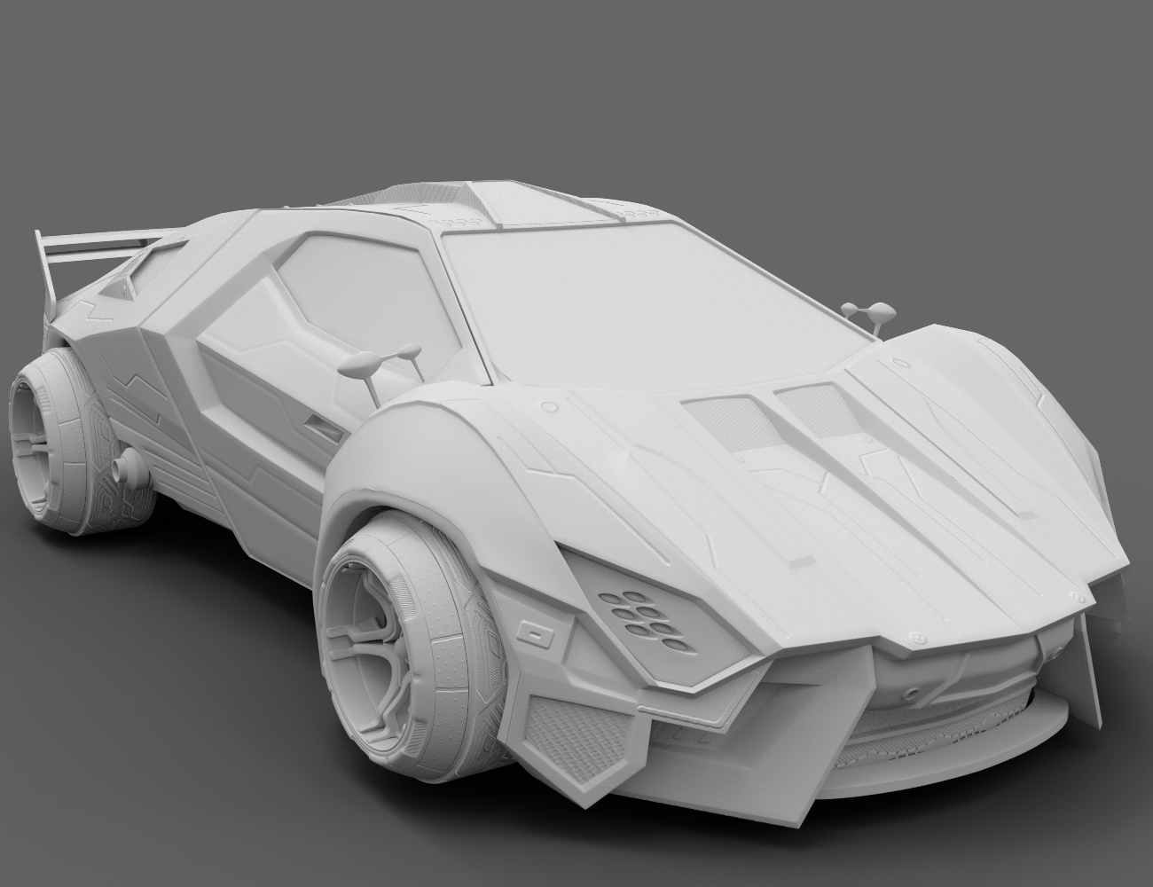 XI Cyber Supercar | Daz 3D