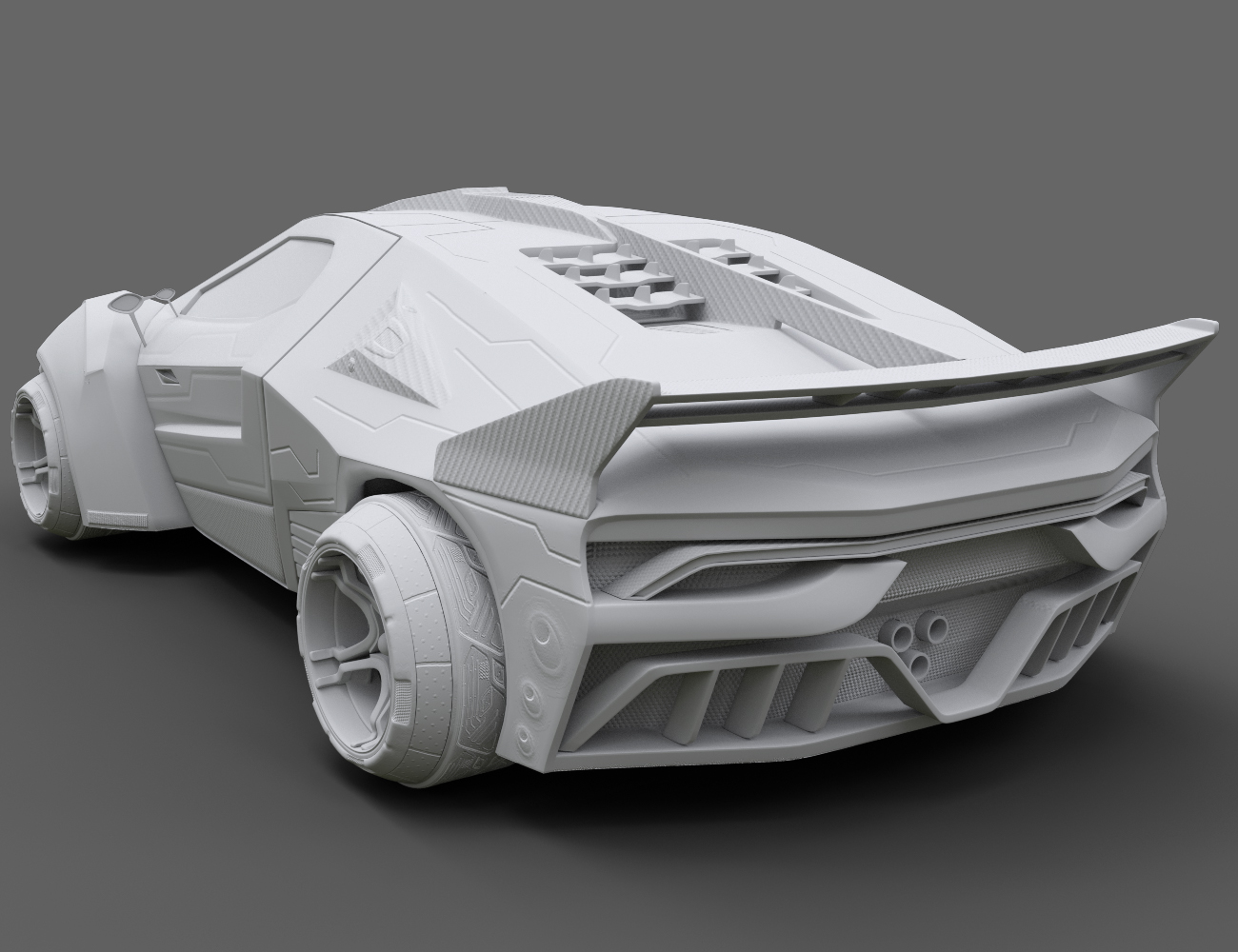 XI Cyber Supercar | Daz 3D