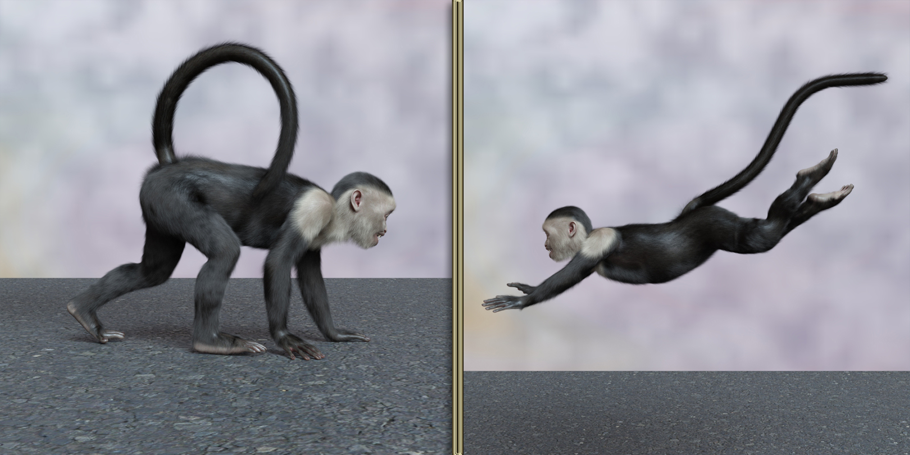 Monkey Business Hierarchical Poses for Chocos The Monkey | Daz 3D