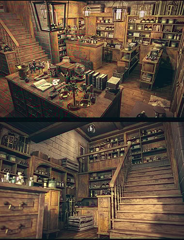 Magic Potion Shop | Daz 3D