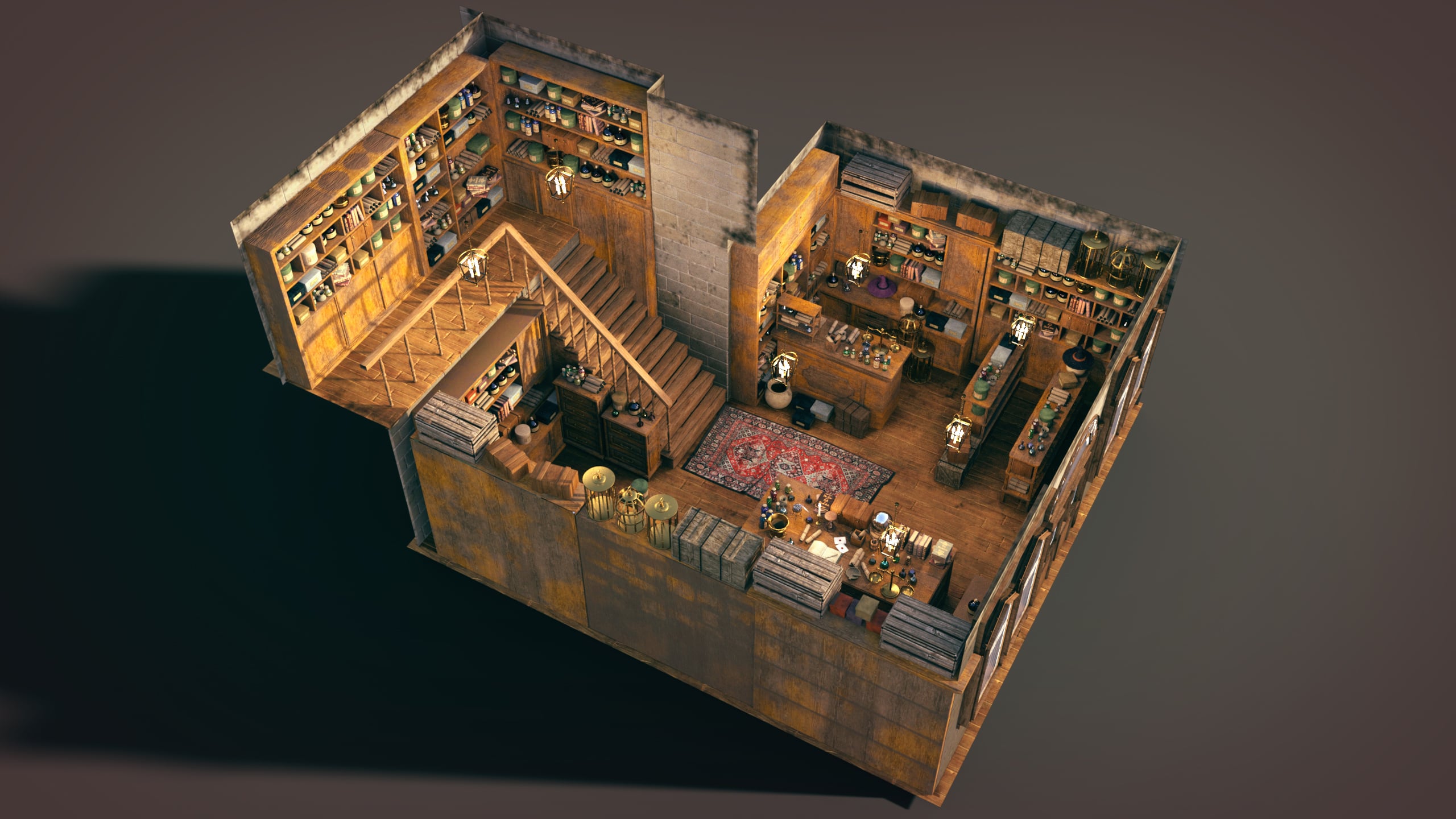 Magic Potion Shop | Daz 3D
