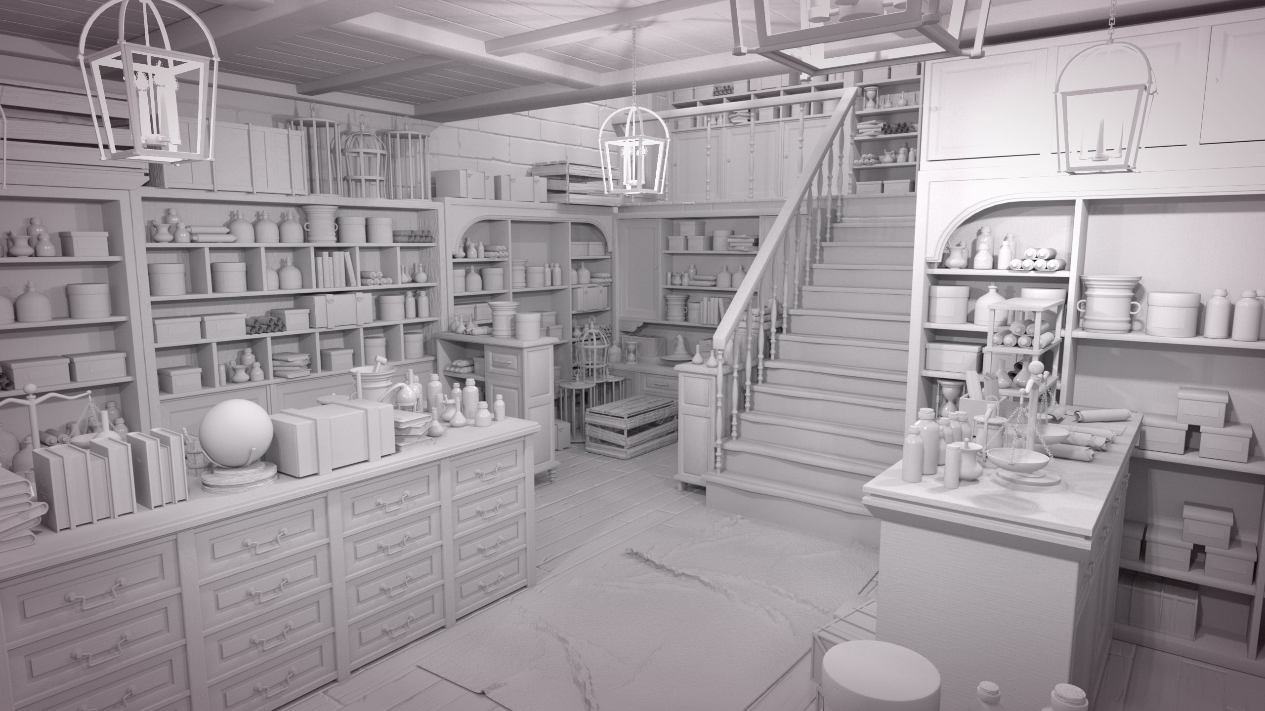 Magic Potion Shop | Daz 3D