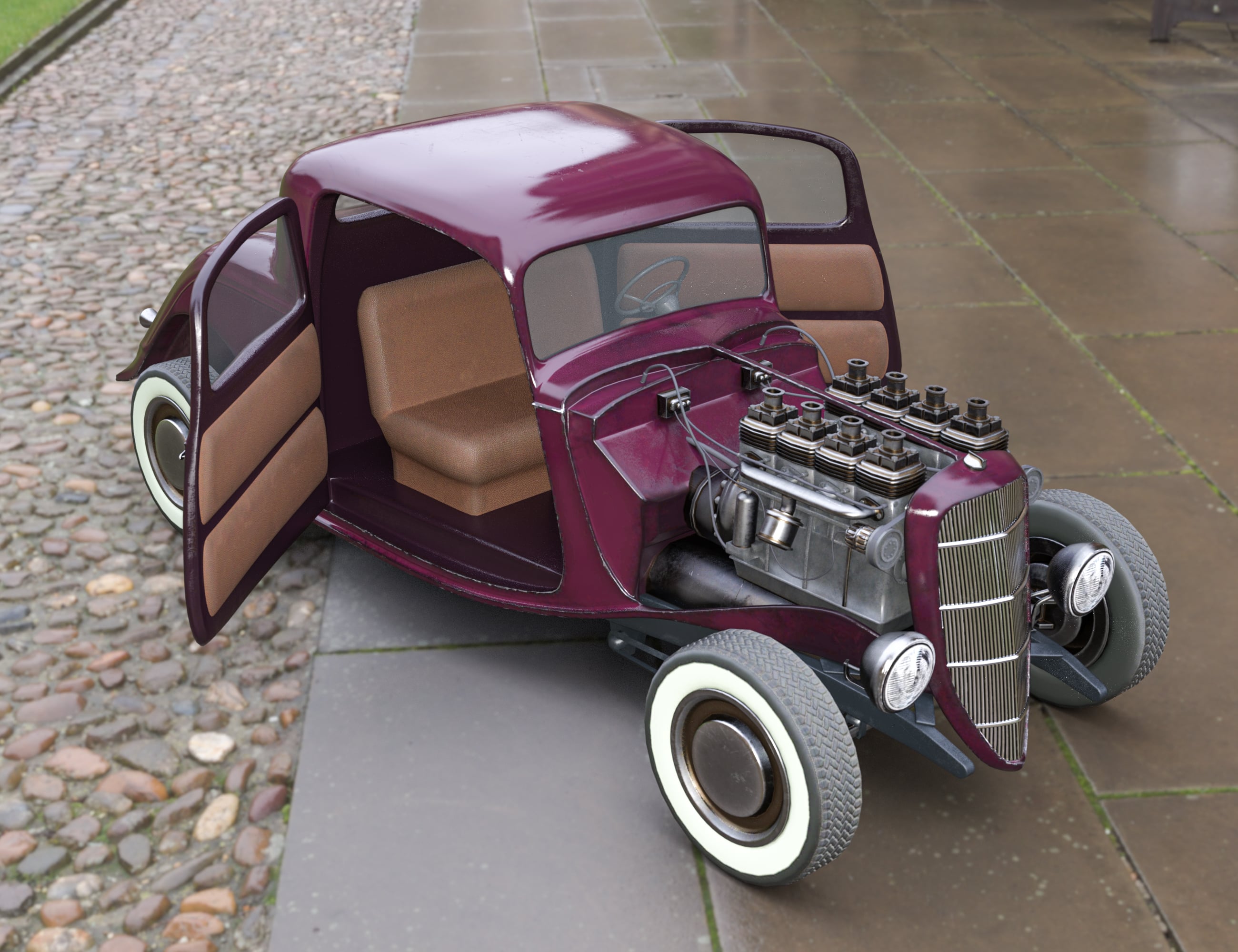 BW SteamPunk Cogwheeler | Daz 3D