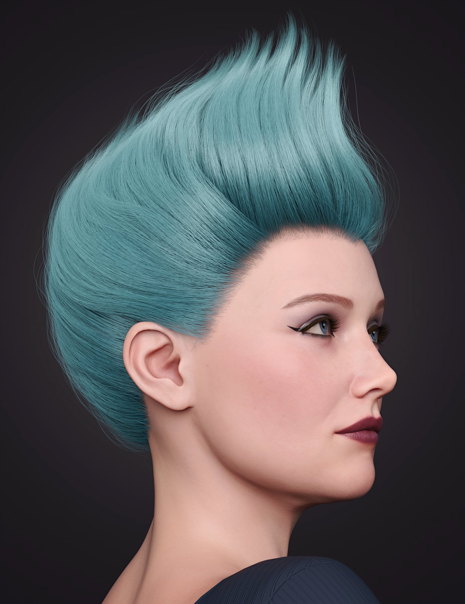 Fabulous Updo for Genesis 9 | Daz 3D