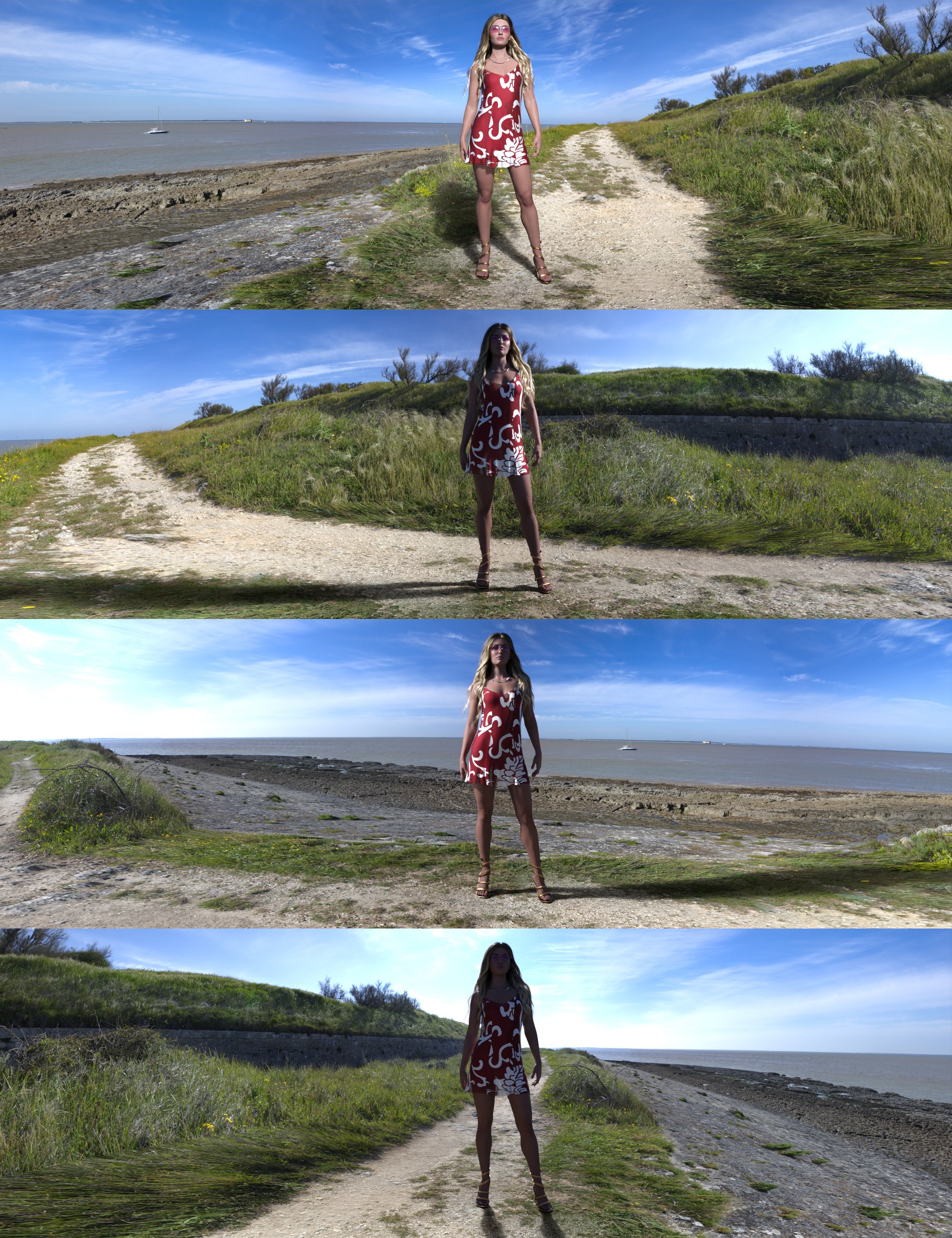 UltraHD Iray HDRI With DOF - The Island | Daz 3D