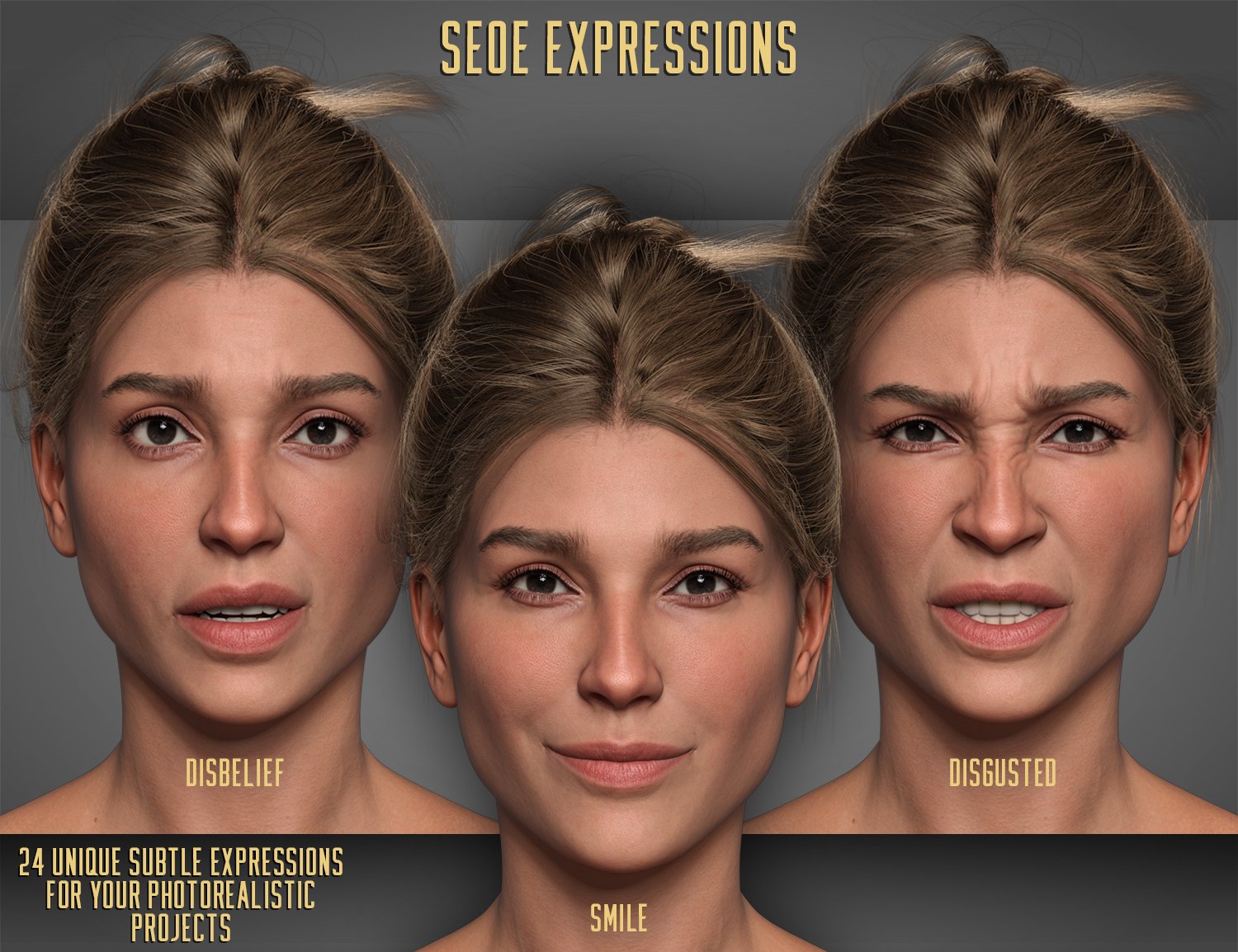 Subtle Expressions Olympia 9 Edition | Daz 3D