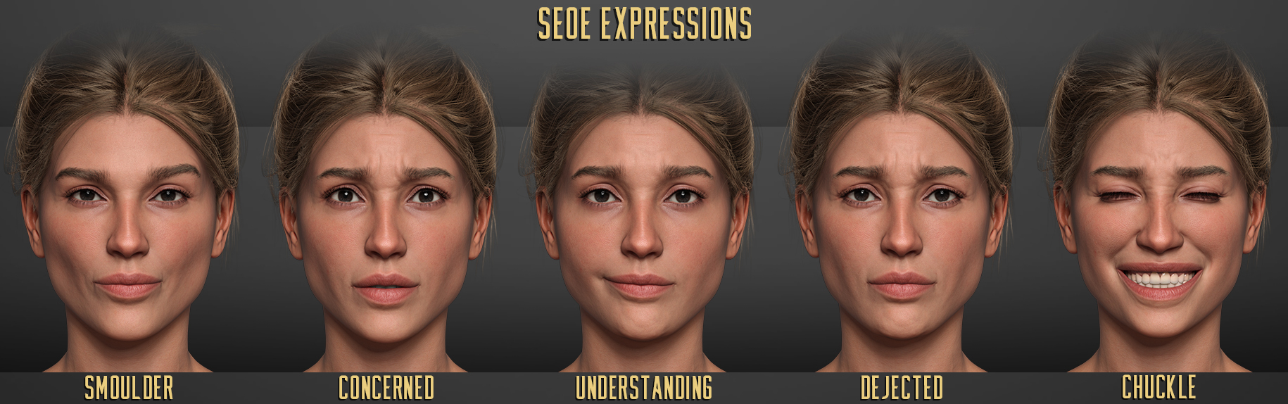 Subtle Expressions Olympia 9 Edition | Daz 3D