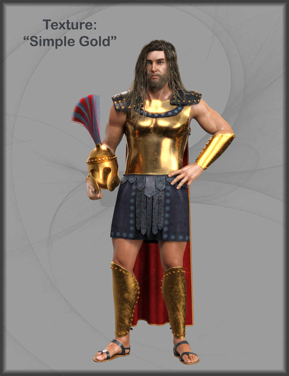 MD Trojans Armor Textures | Daz 3D