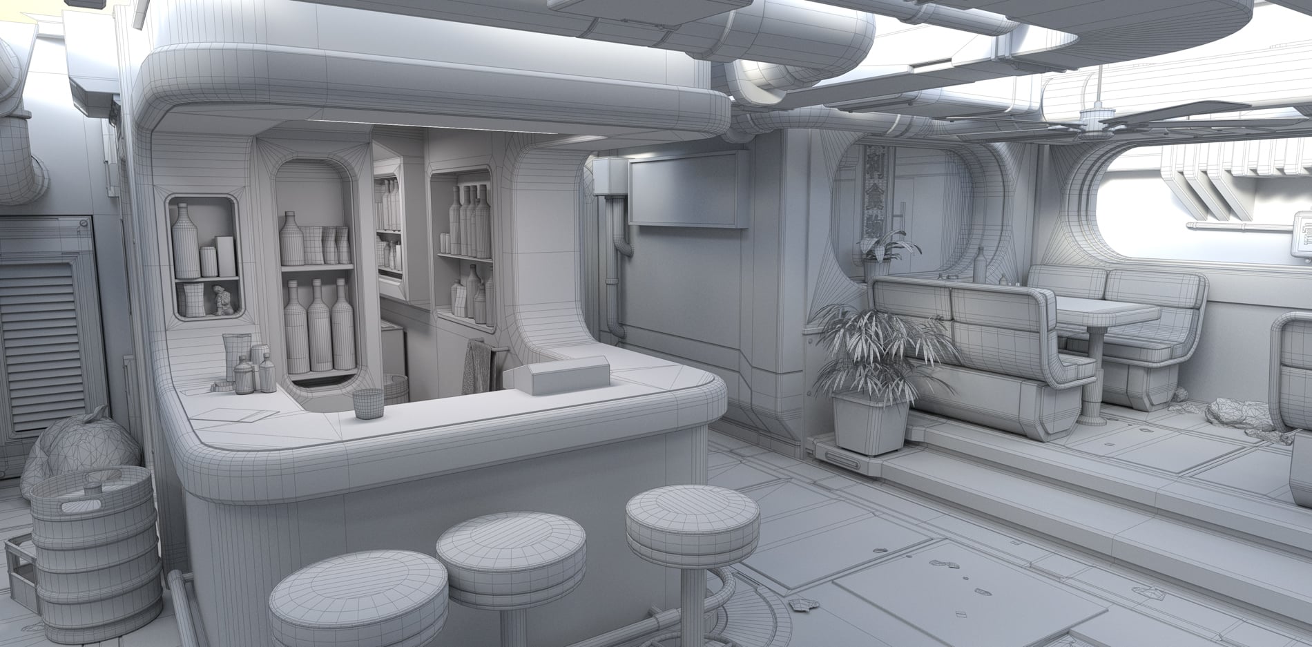 Stardust Saloon | Daz 3D