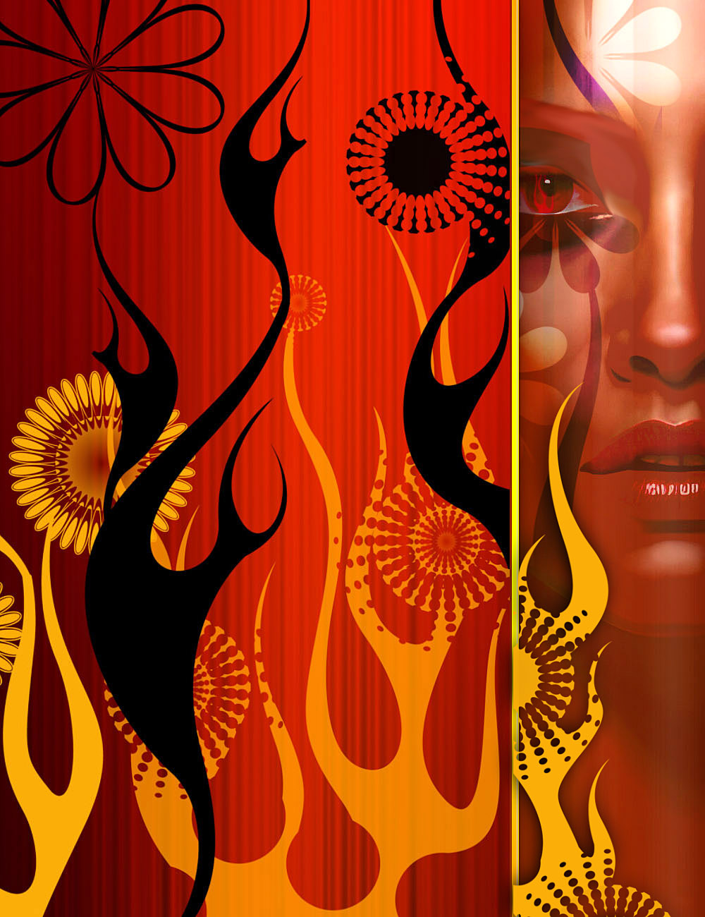 Fireborn Brushes for Photoshop 7 and Above | Daz 3D