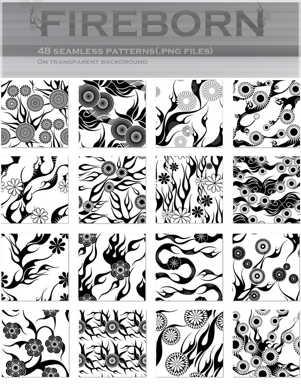 Fireborn Brushes for Photoshop 7 and Above | Daz 3D