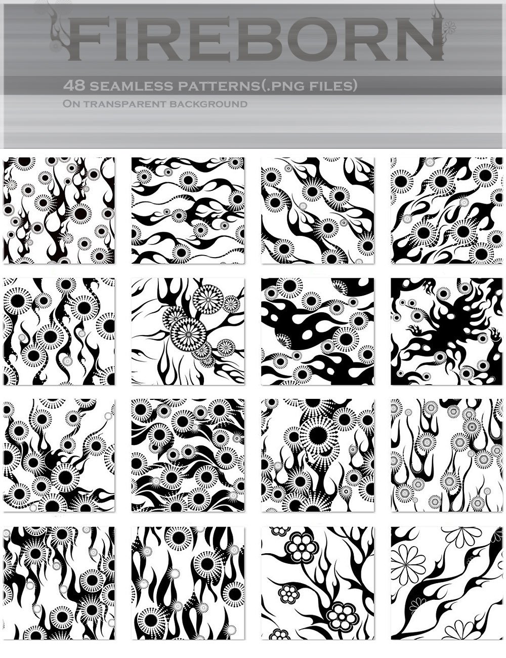 Fireborn Brushes for Photoshop 7 and Above | Daz 3D