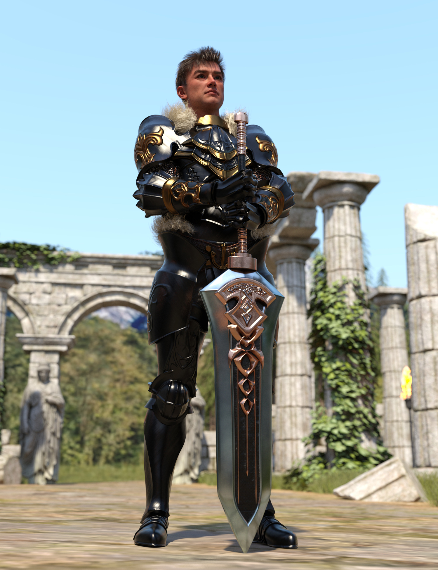 KKB Battle Armor for Genesis 9 | Daz 3D