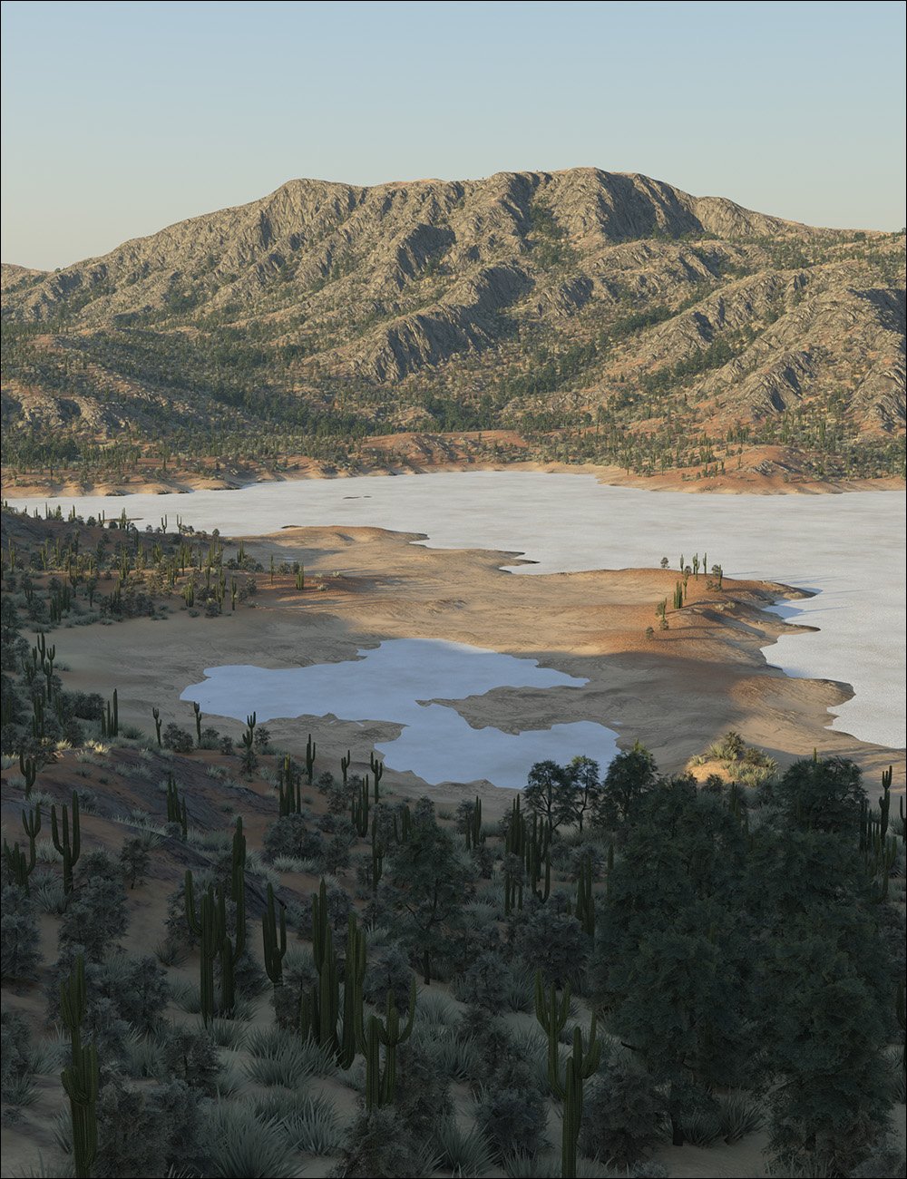 UltraSceneryXT - Desert | Daz 3D