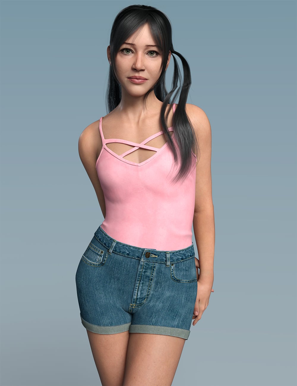 FN Eva HD for Genesis 9 | Daz 3D