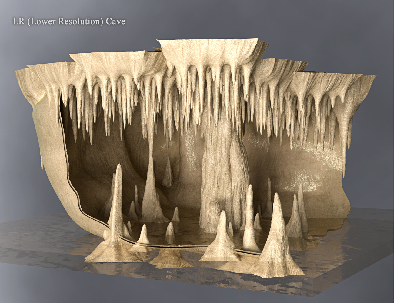 SBibb Limestone Cave Vignette | Daz 3D