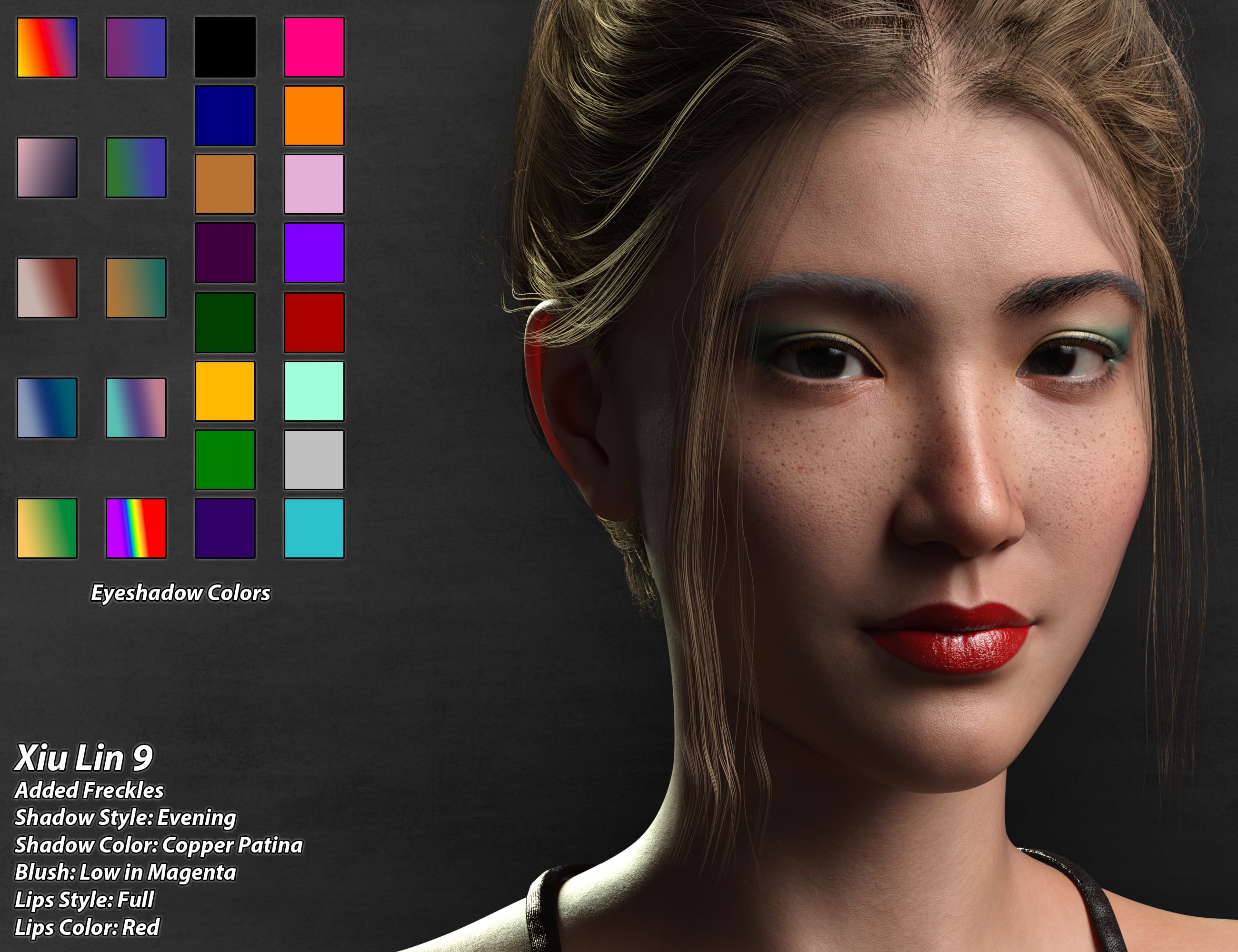 CC Character Kit: Classy Cosmetics MR for Genesis 9 | Daz 3D