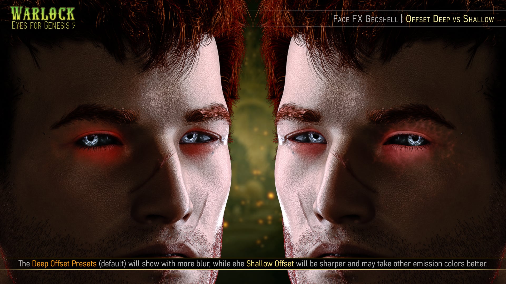 FPE Warlock Eyes for Genesis 9 | Daz 3D