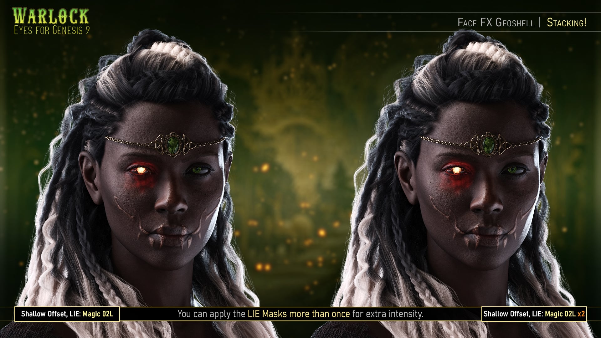 FPE Warlock Eyes for Genesis 9 | Daz 3D