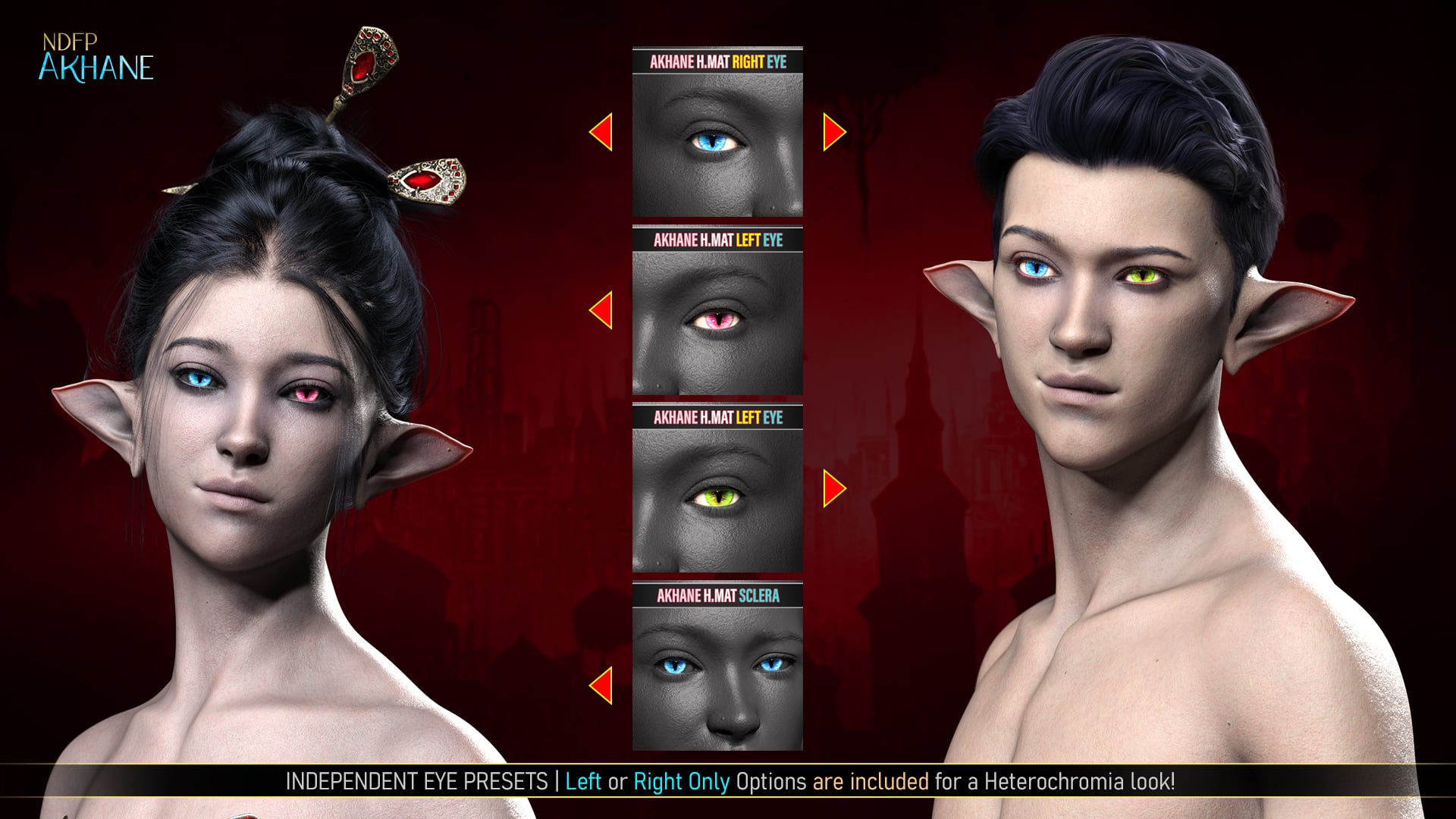 NDFP Akhane for Genesis 9 | Daz 3D