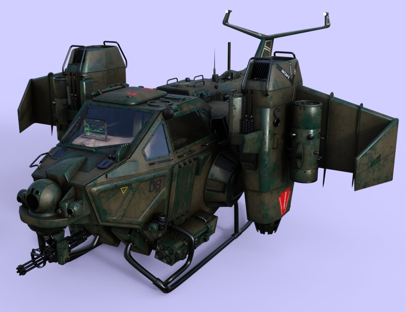 LA05 Support Ship | Daz 3D