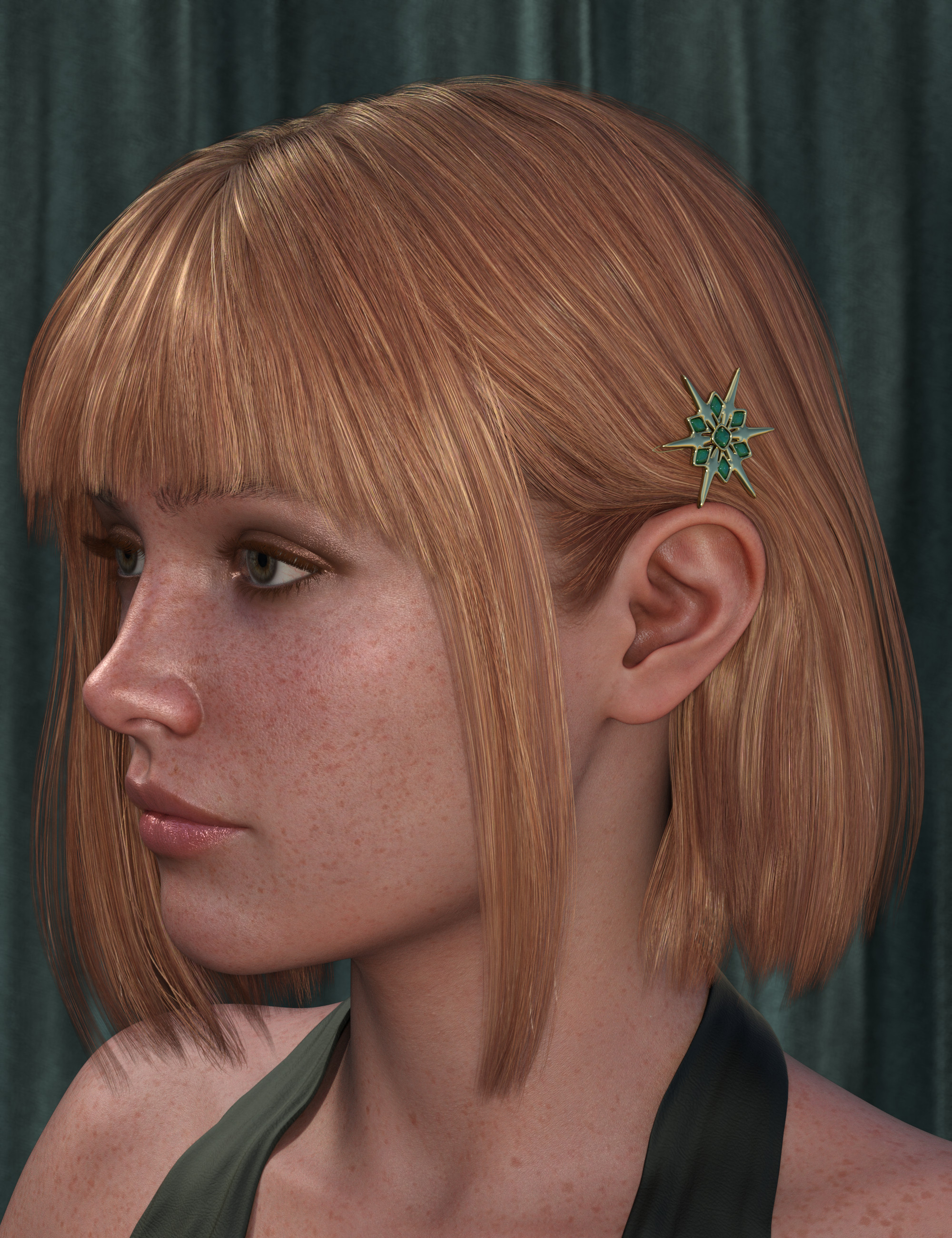 Protostar Hair for Genesis 9, 8 and 8.1 Female | Daz 3D