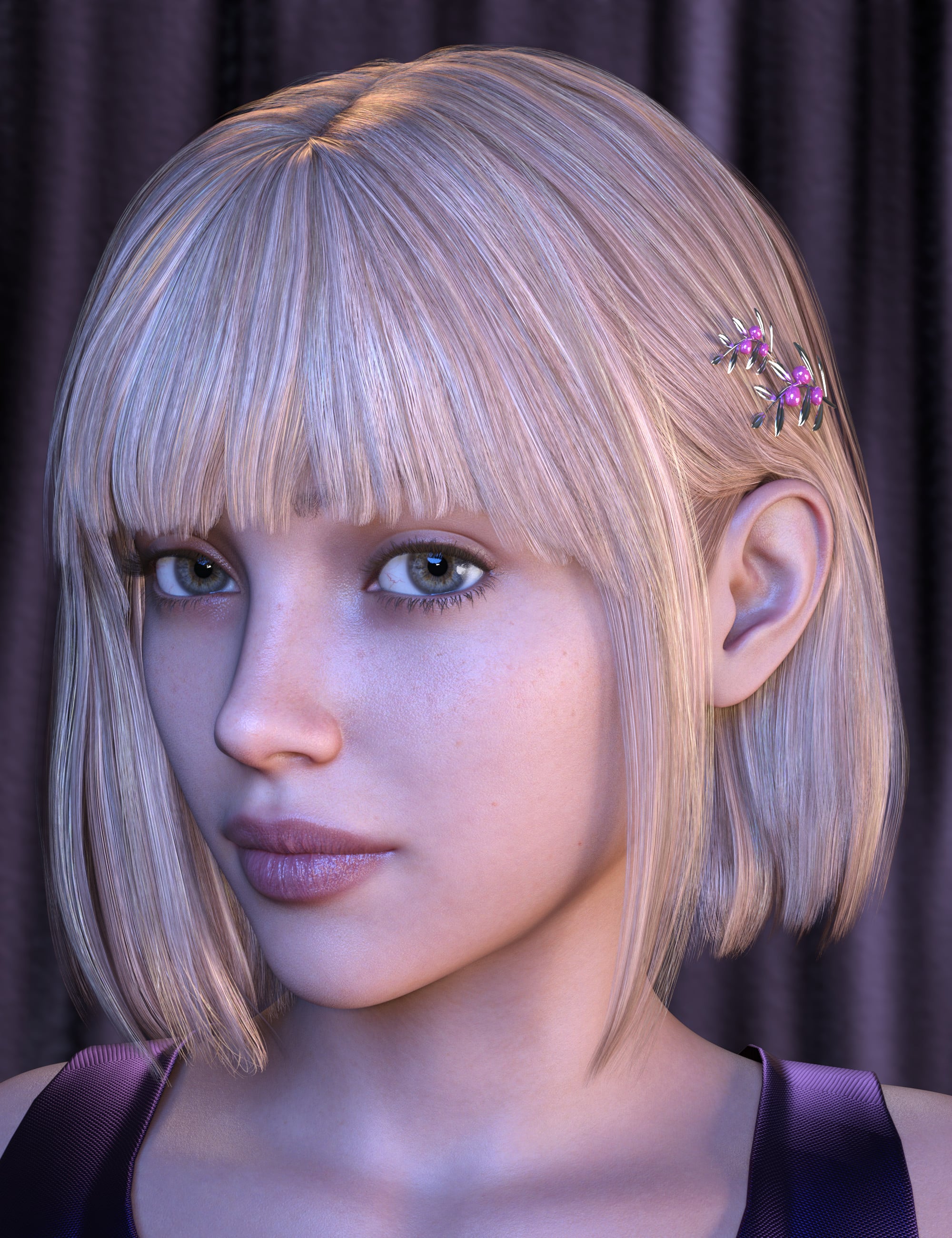 Protostar Hair for Genesis 9, 8 and 8.1 Female | Daz 3D