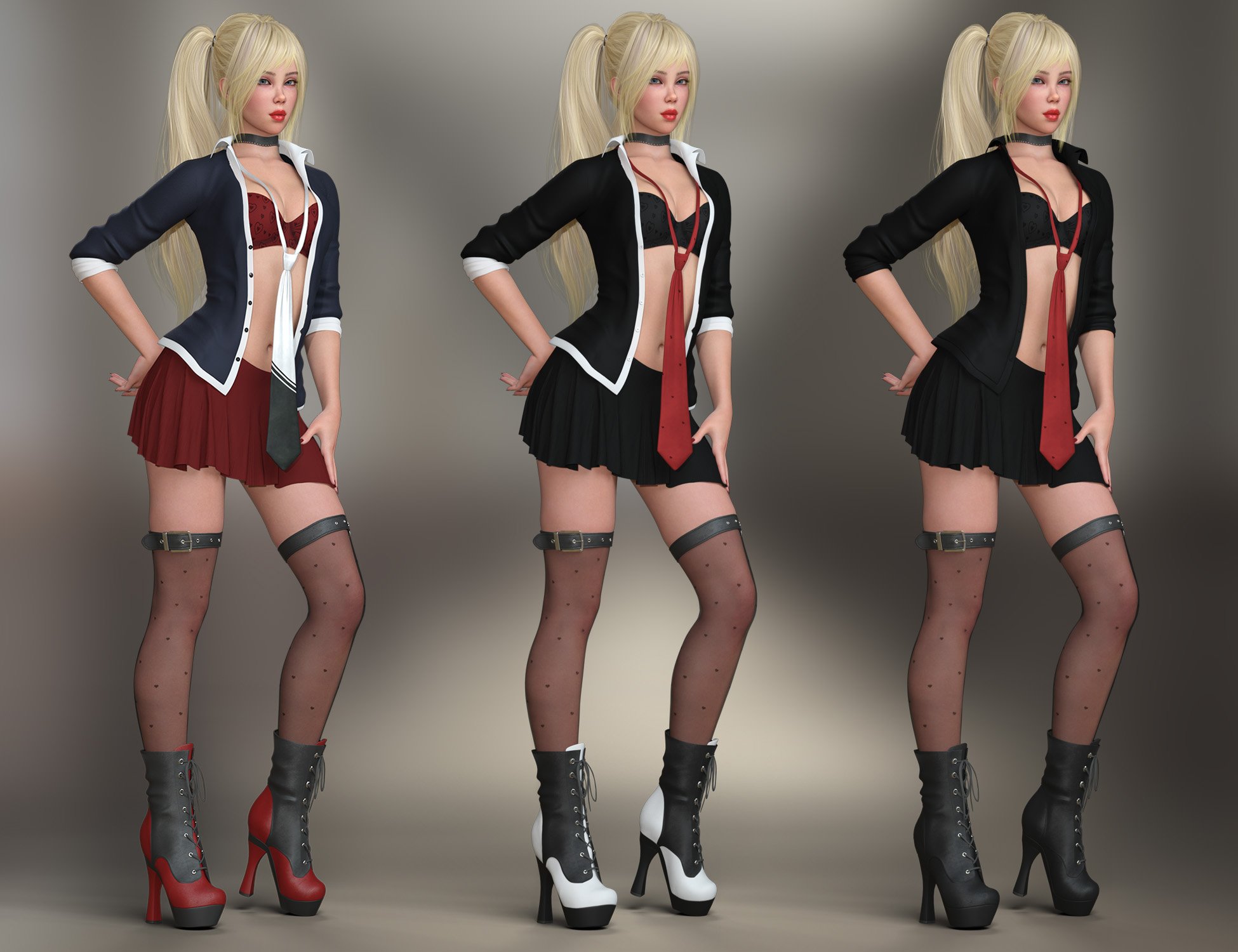 Cheerful Clothing Set for Genesis 9 with dForce | Daz 3D