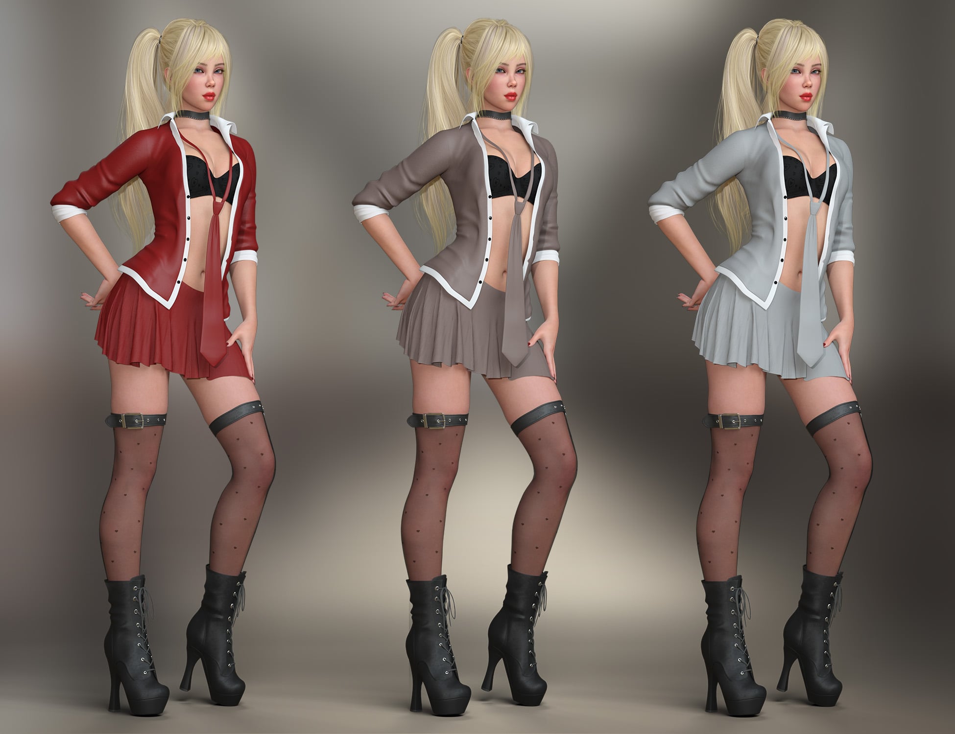 Cheerful Clothing Set for Genesis 9 with dForce | Daz 3D