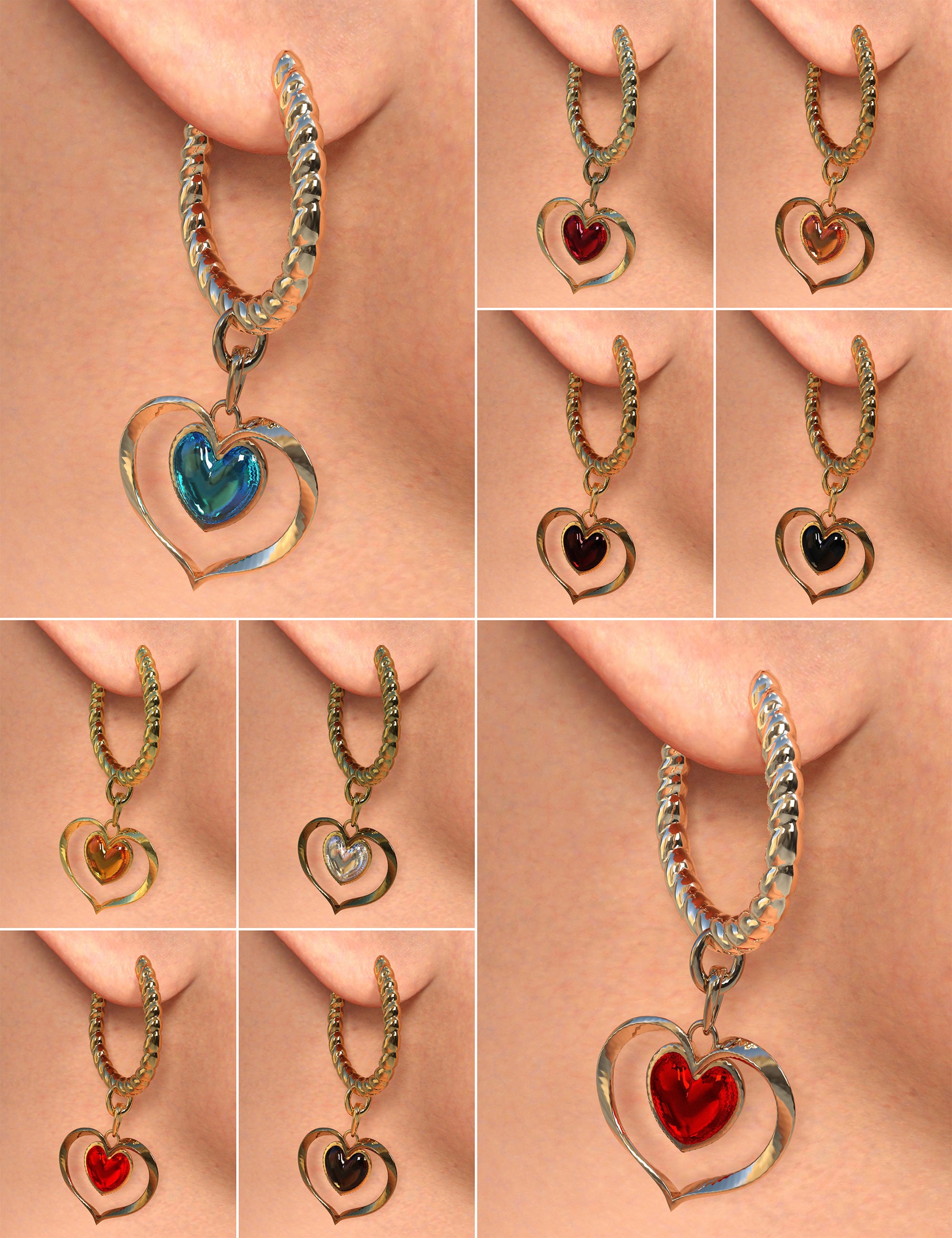 dForce Aria Outfit for Genesis 9 | Daz 3D