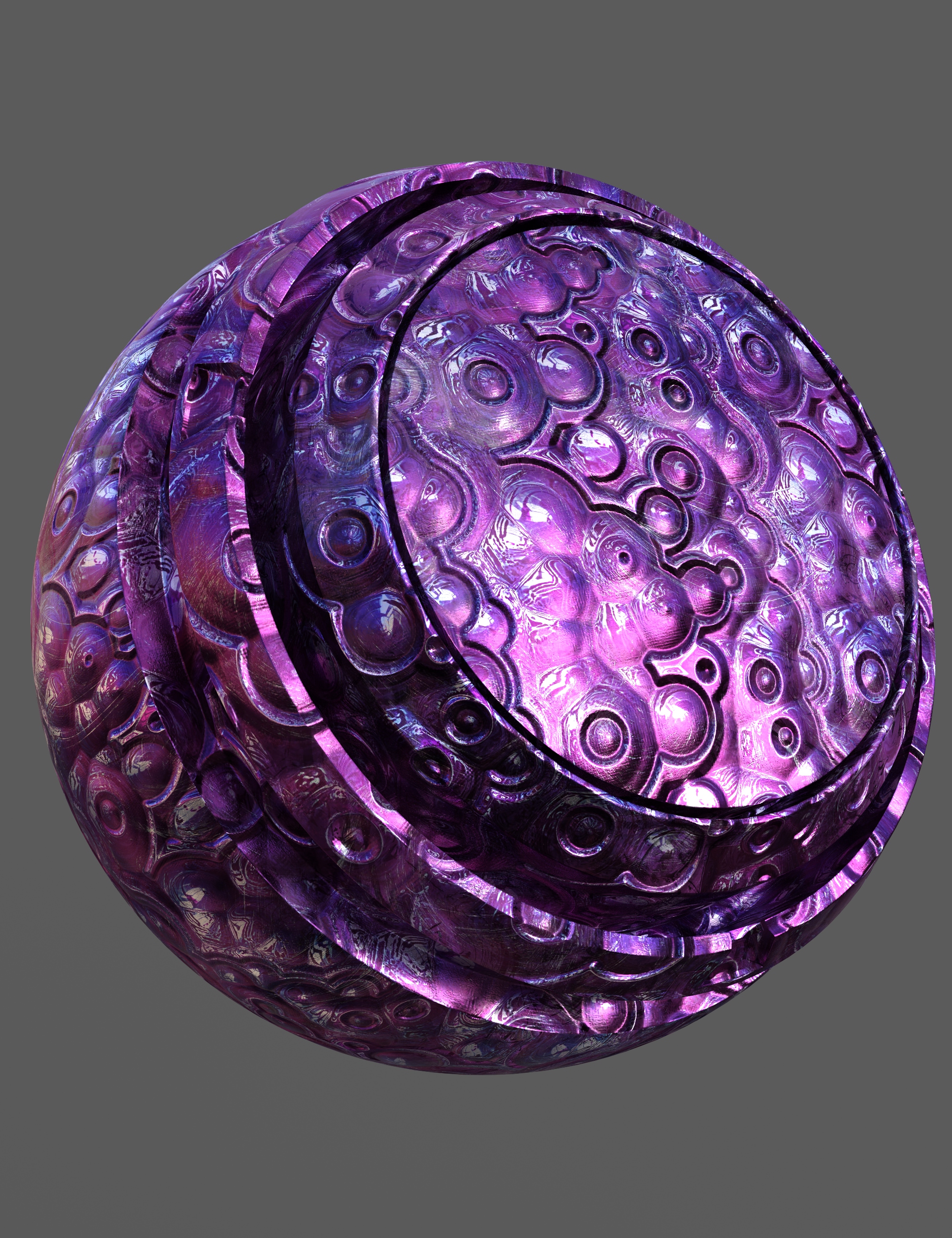 Galactic Bubble Metal Iray Shaders - Merchant Resource | Daz 3D