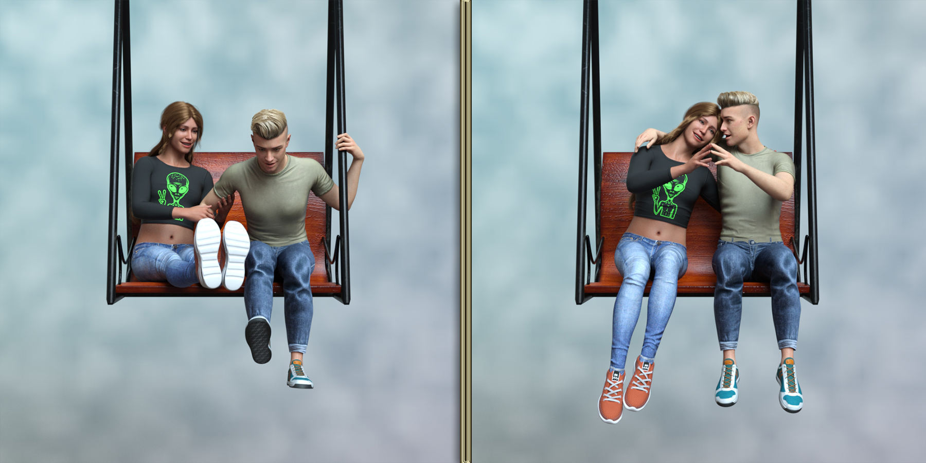 Natens Fantasy Montgolfiere and Poses | Daz 3D