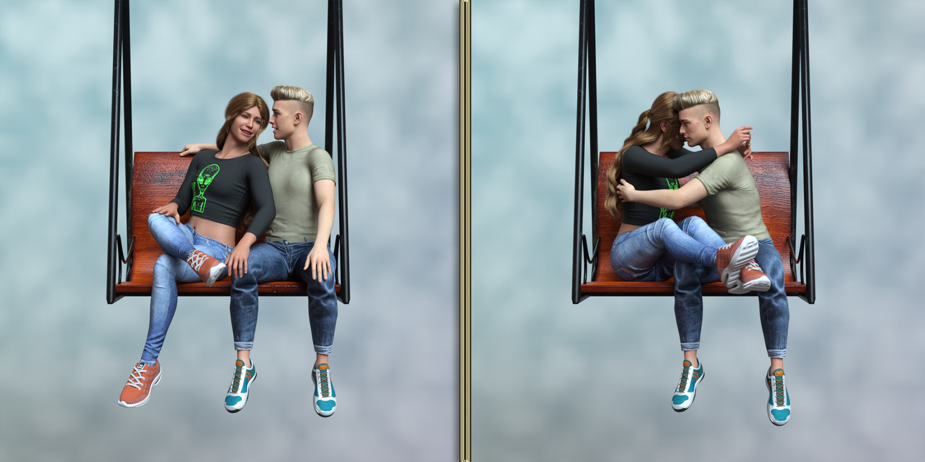 Natens Fantasy Montgolfiere and Poses | Daz 3D