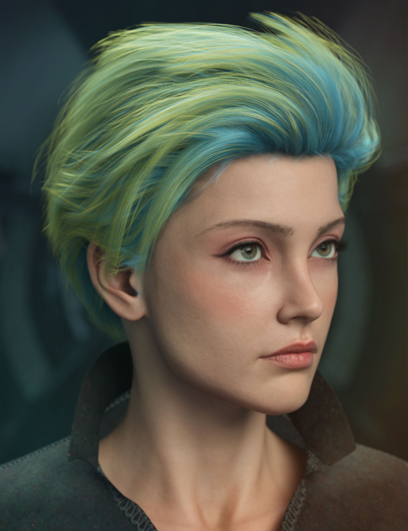 Fraiz Hair for Genesis 9 | Daz 3D