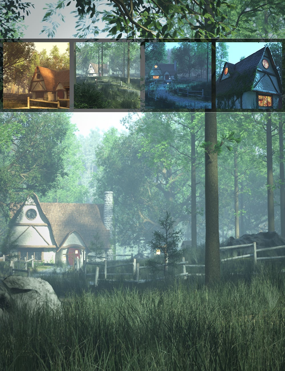 Monster Environment Bundle | Daz 3D