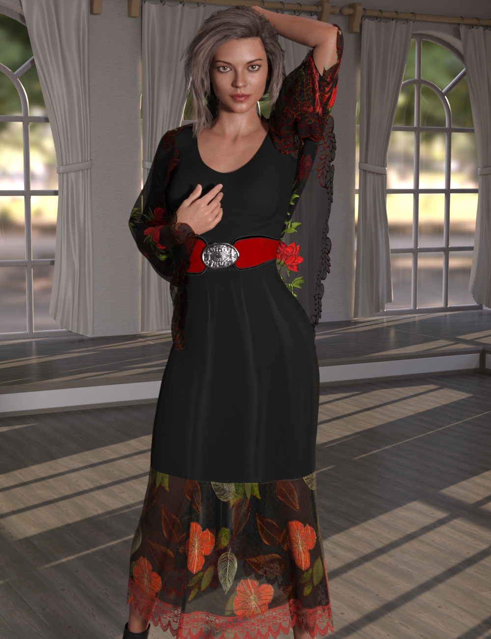dForce DC Bohemian Mist for Genesis 9 and 8 Female | Daz 3D