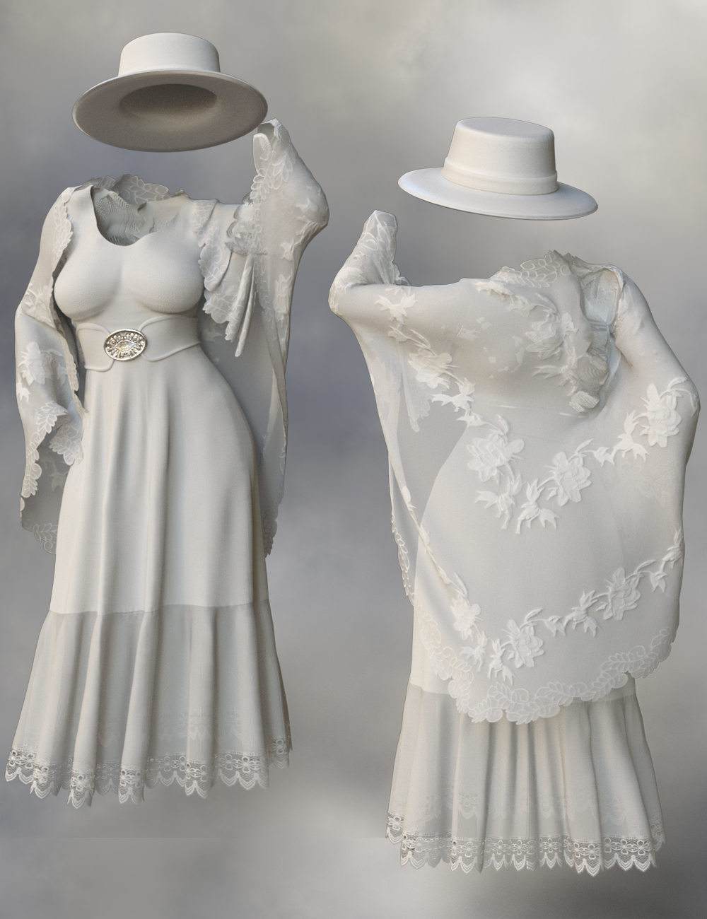 dForce DC Bohemian Mist for Genesis 9 and 8 Female | Daz 3D