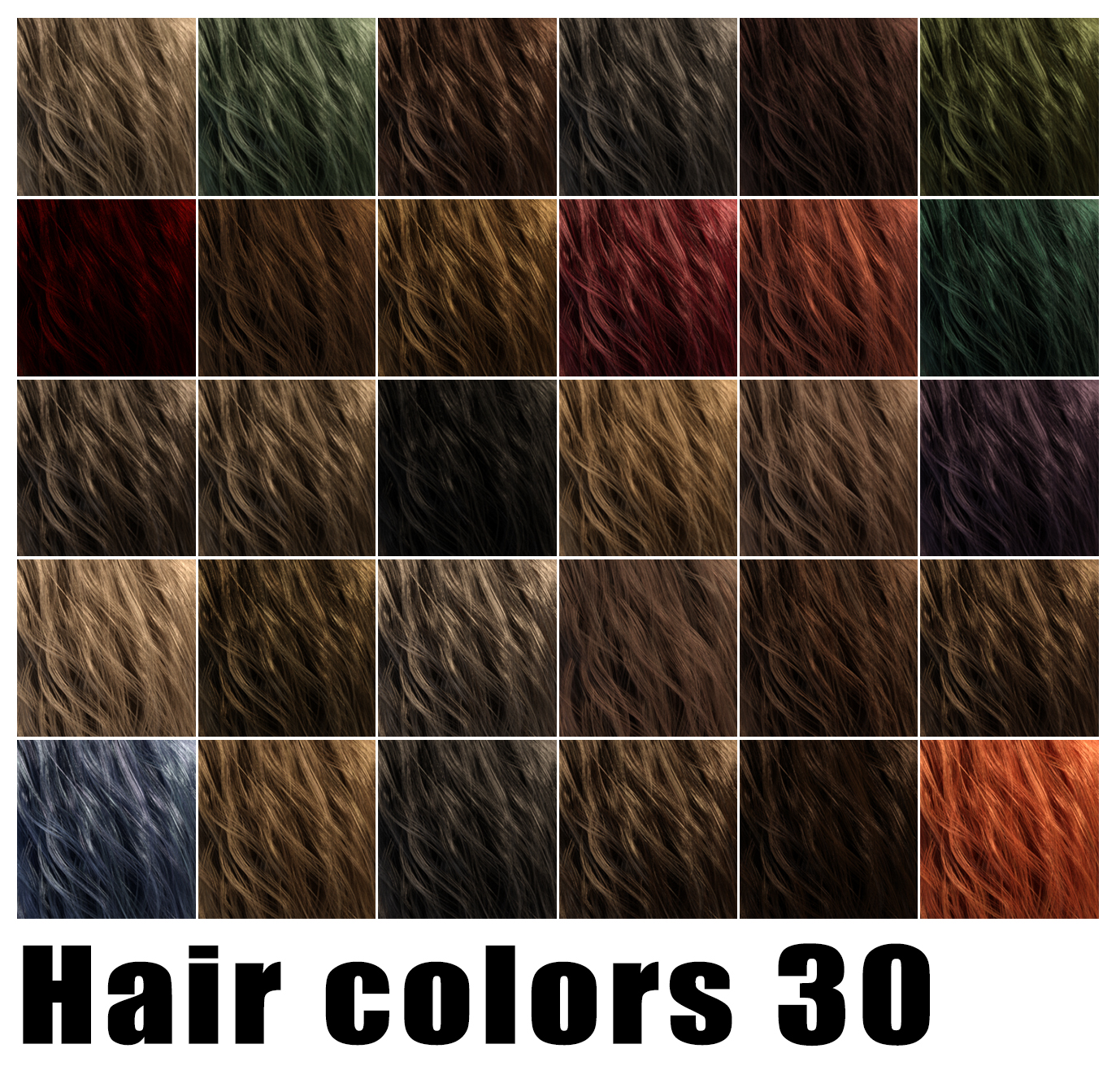 dForce FE Wave Hair 02 for Genesis 8 and 8.1 Females | Daz 3D