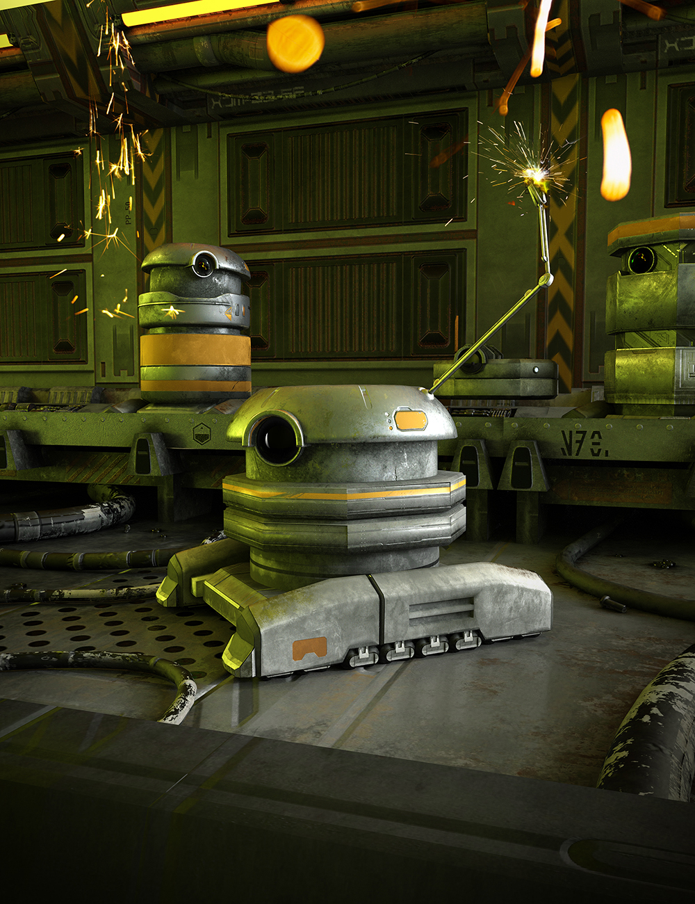 B.O.B. Build-O-Bot Construction Kit | Daz 3D