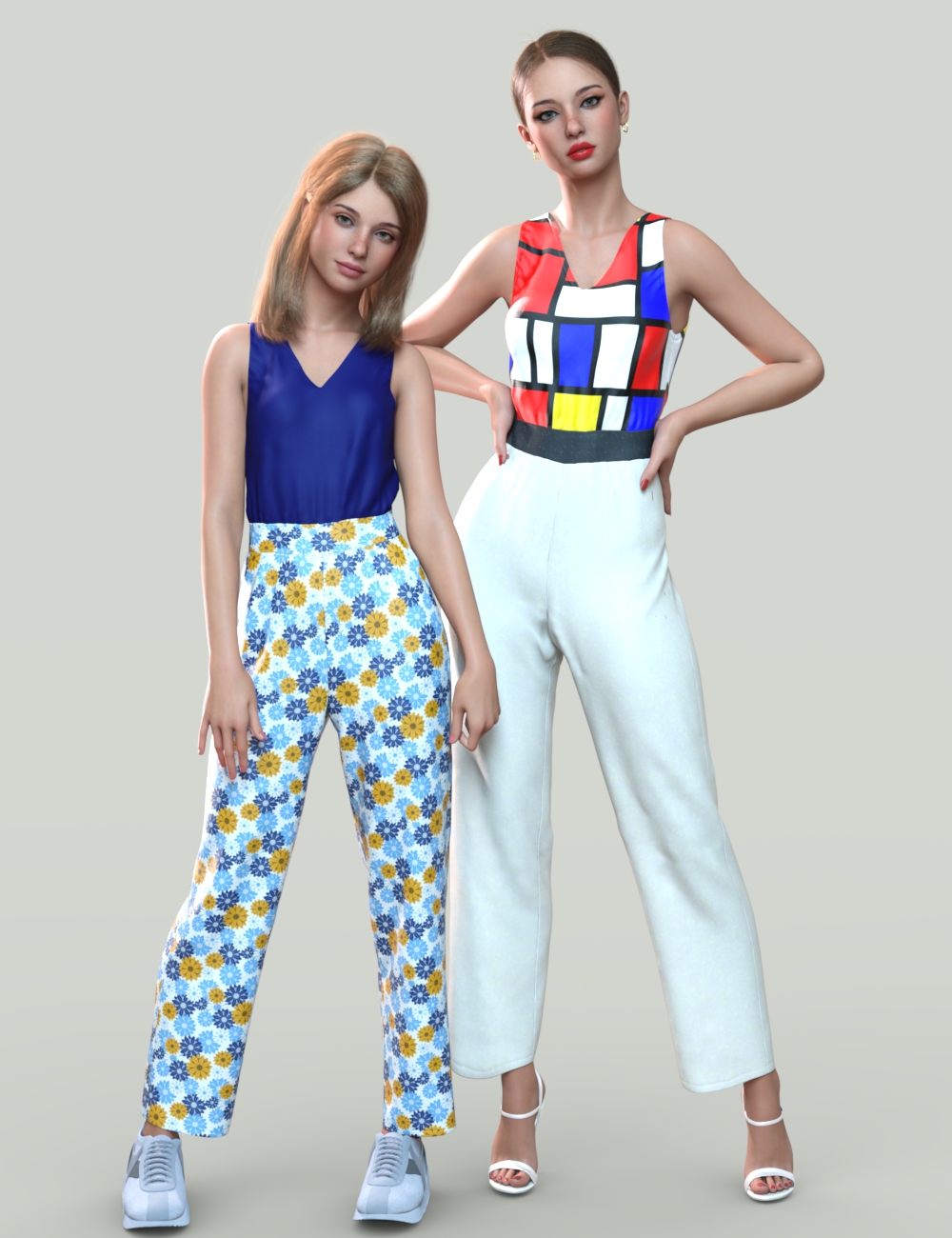 CHB Scarlett Romper Texture Add-on | Daz 3D
