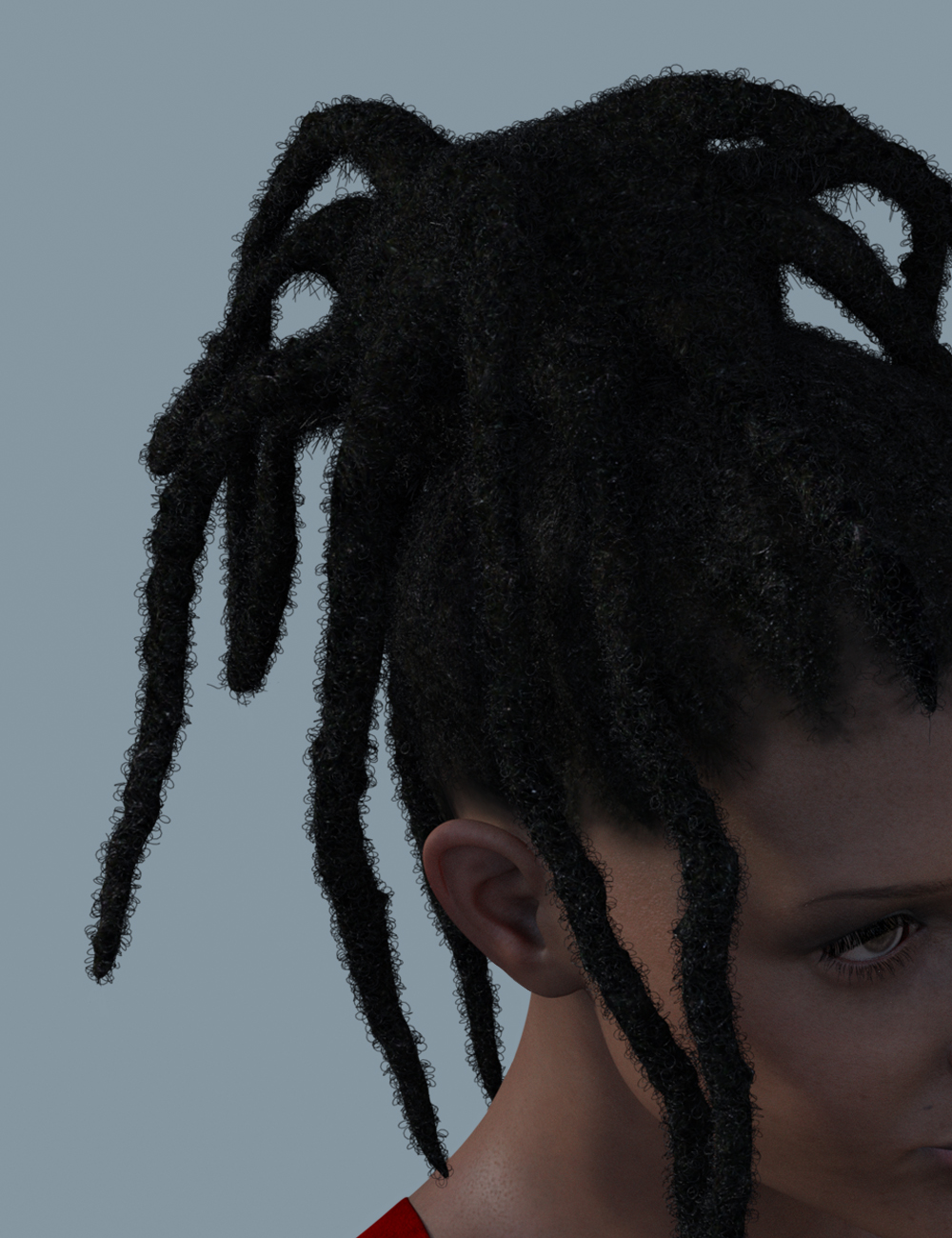Zeeba Dreads for Genesis 9 | Daz 3D