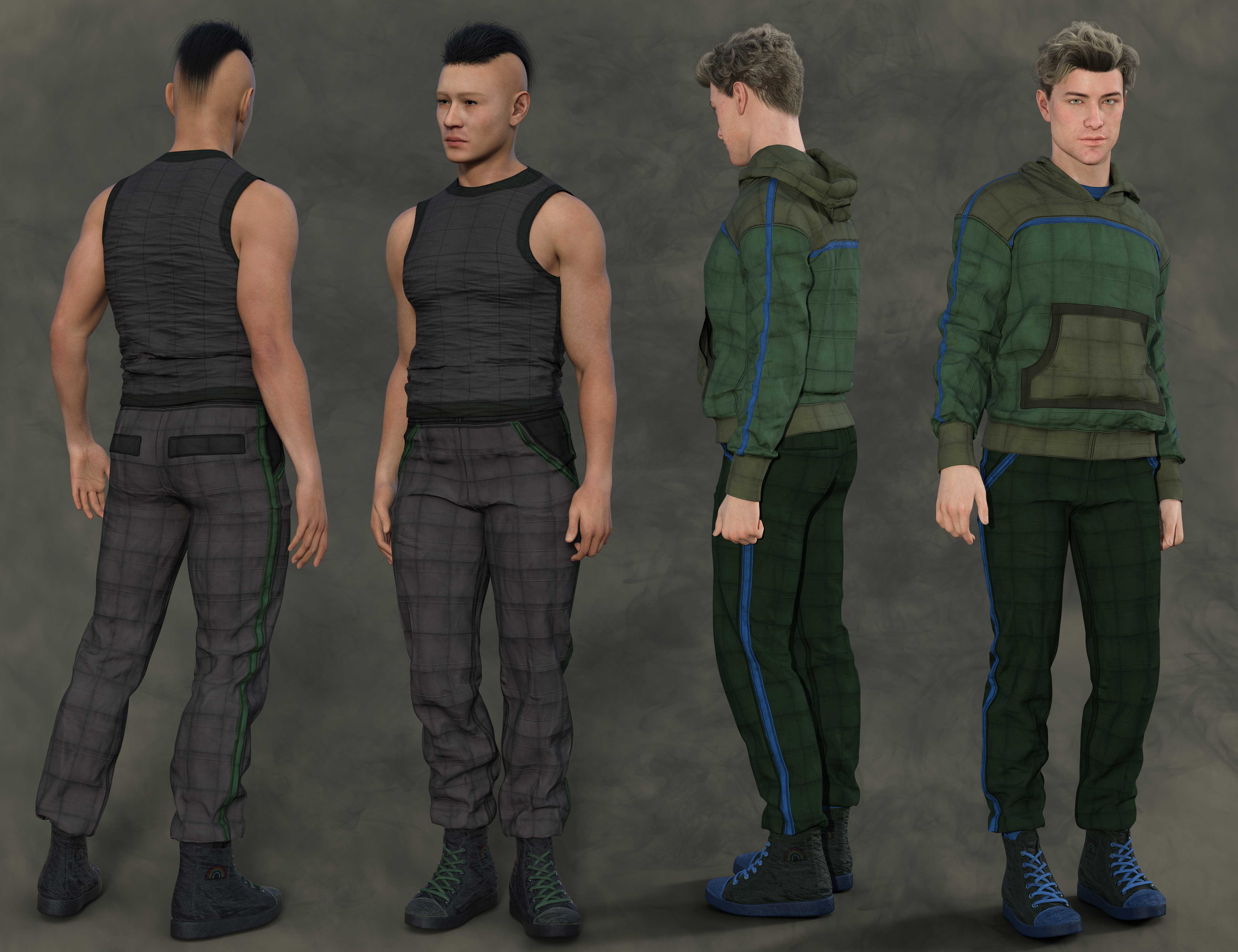 Texture Add-on for City Glitz Outfit | Daz 3D