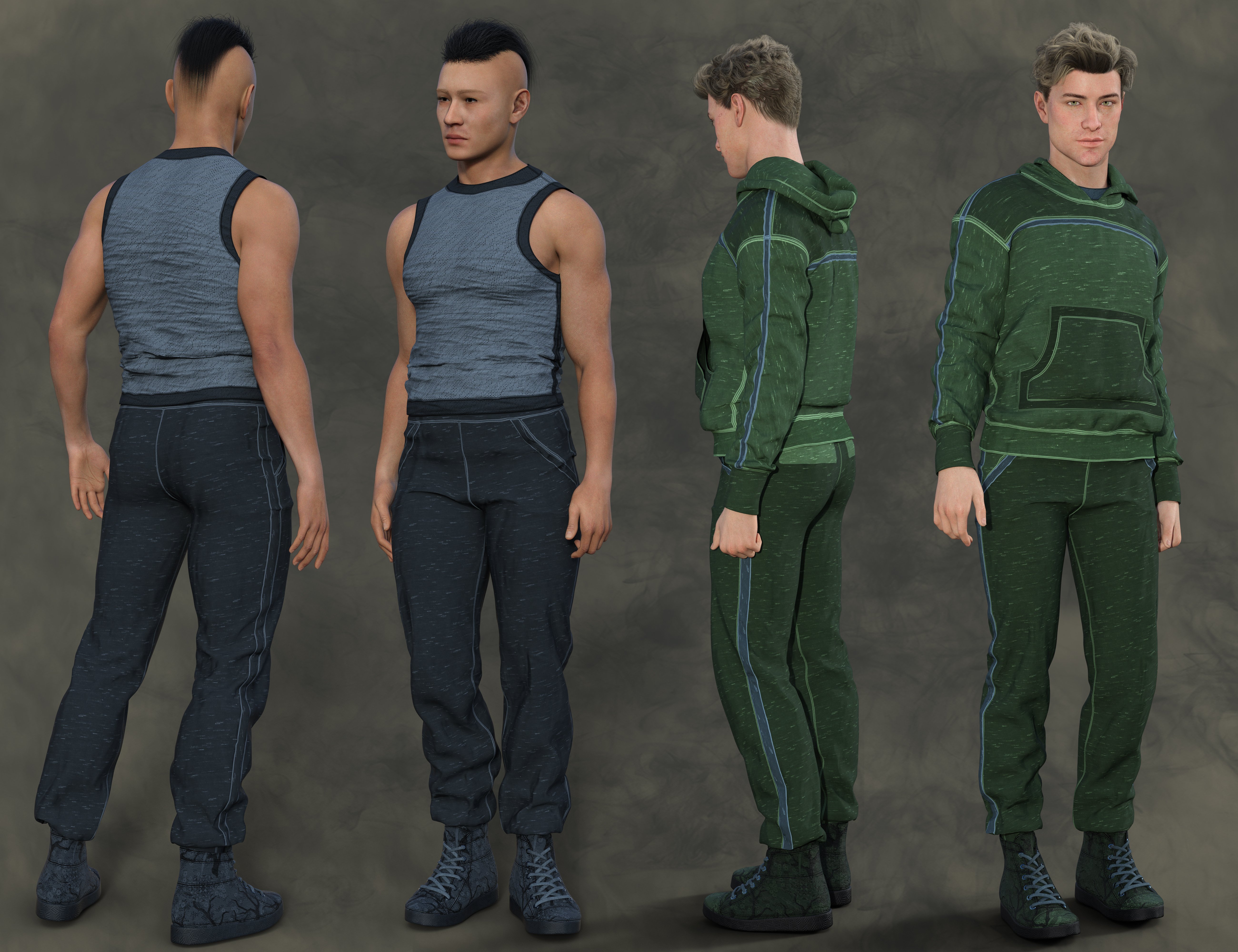 Texture Add-on for City Glitz Outfit | Daz 3D