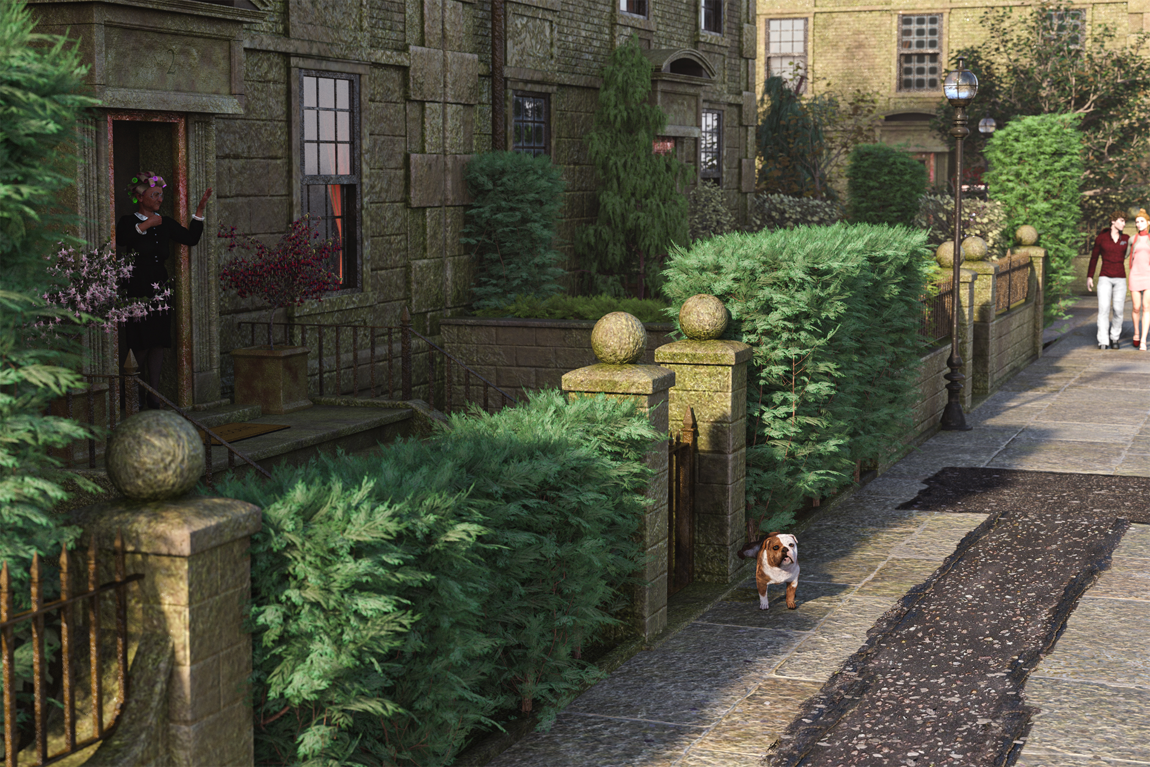 Lelandii Hedges - Conifer Clipped Hedges | Daz 3D