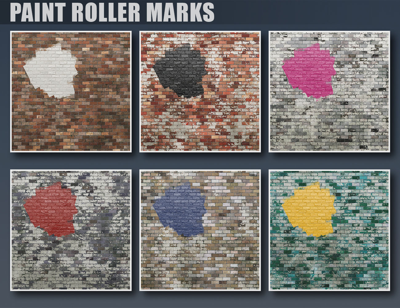DD PBR Brick Wall Shaders for Iray Vol 4 | Daz 3D